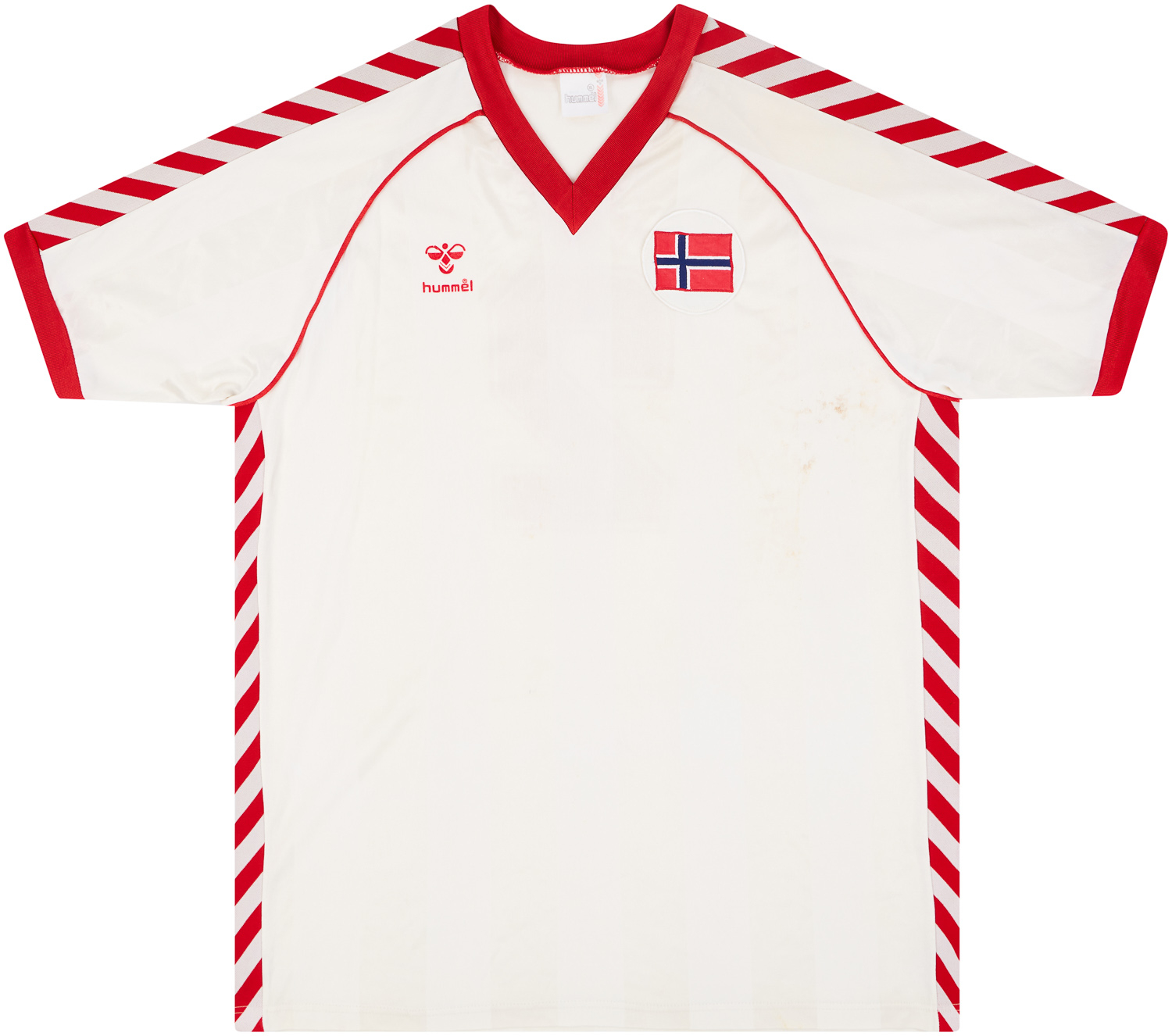 Noorwegen Retro Shirt - vintage voetbalshirt