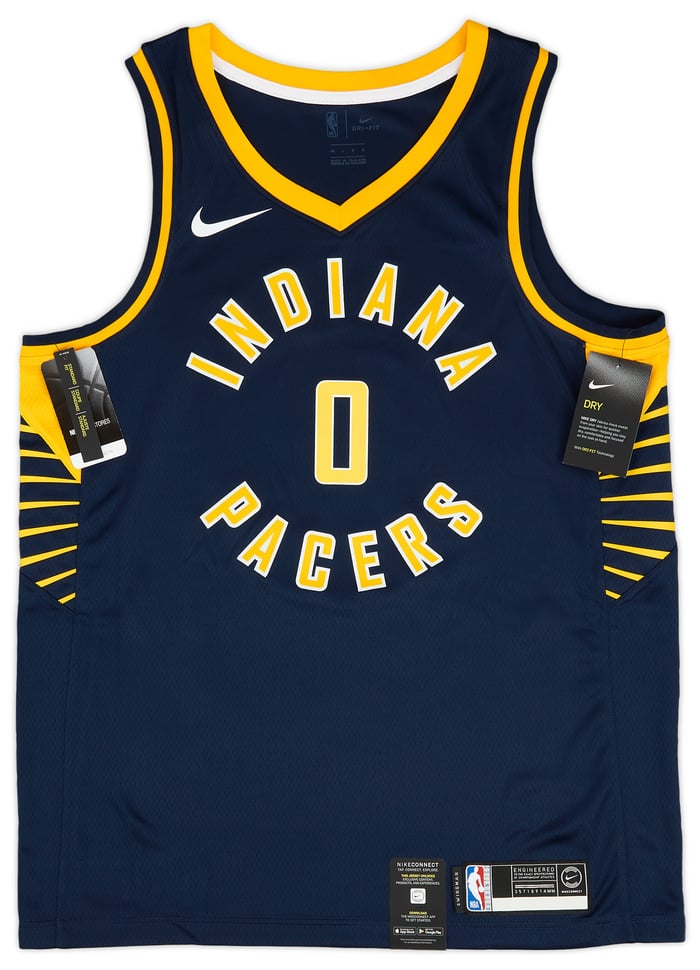 2022-23 Indiana Pacers Haliburton #0 Nike Swingman Away Jersey (S)