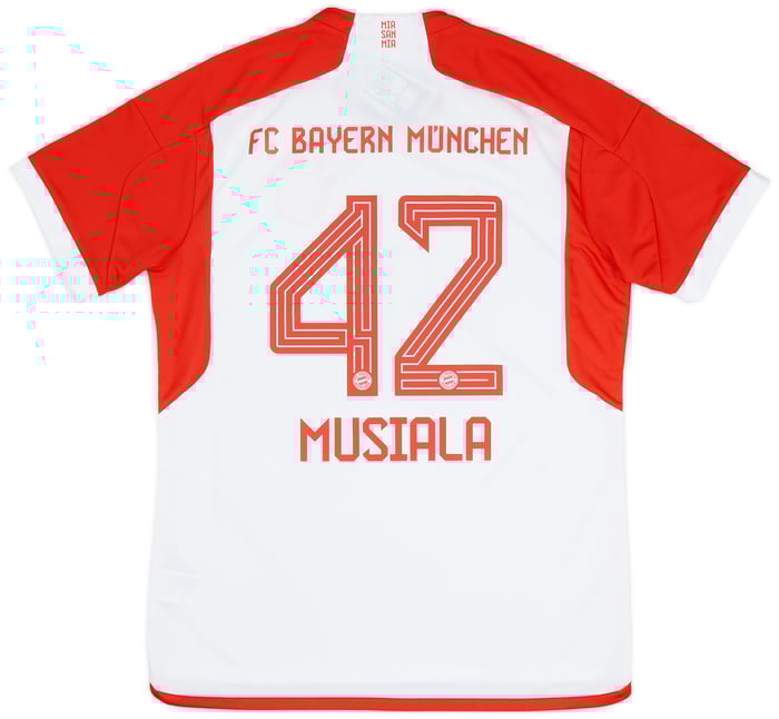 2023-24 Bayern Munich Home Shirt Musiala #42