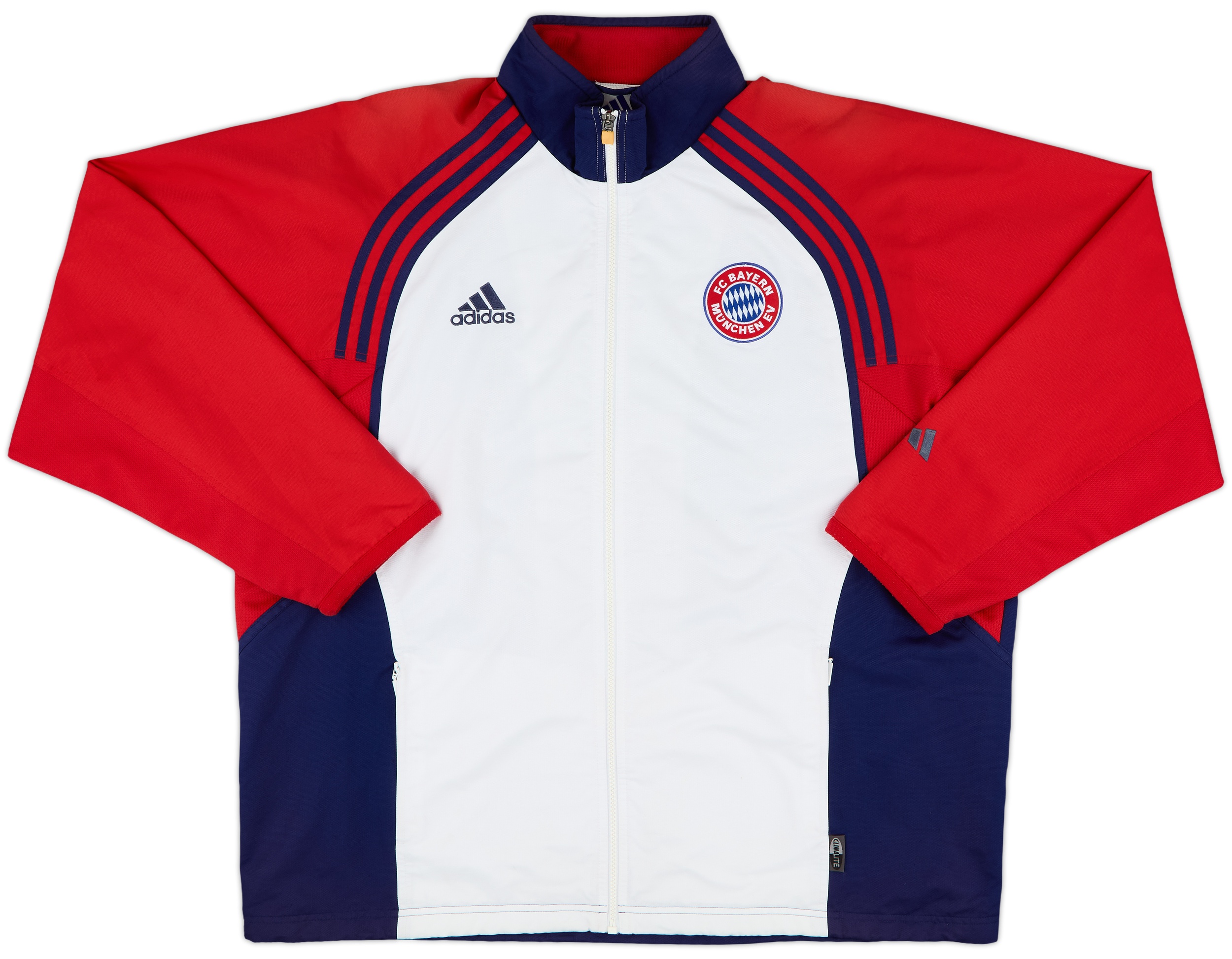 2000-01 Bayern Munich adidas Track Jacket - 9/10 - (XL)