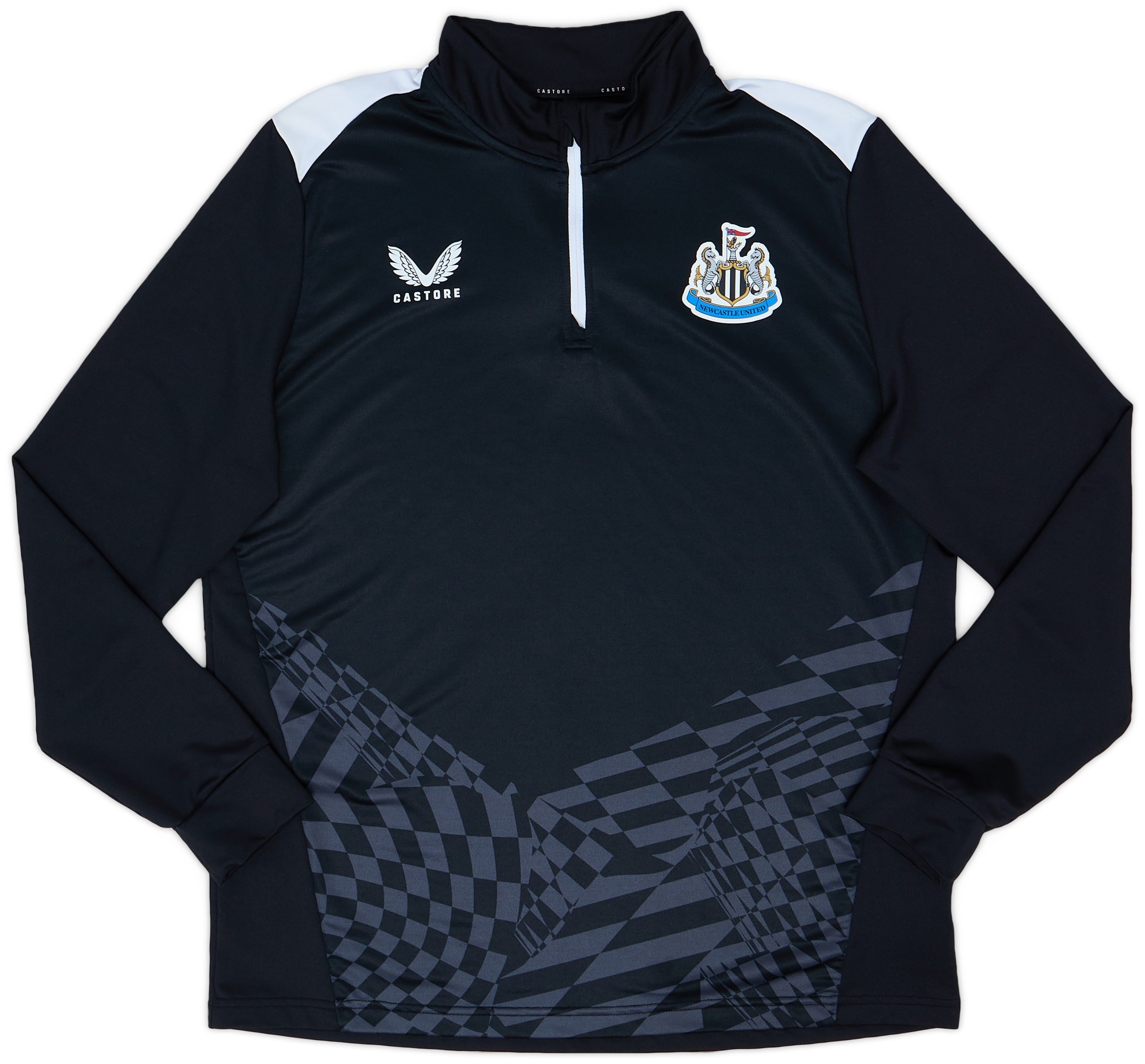 2023-24 Newcastle Castore Pre-Match 1/4 Zip Top