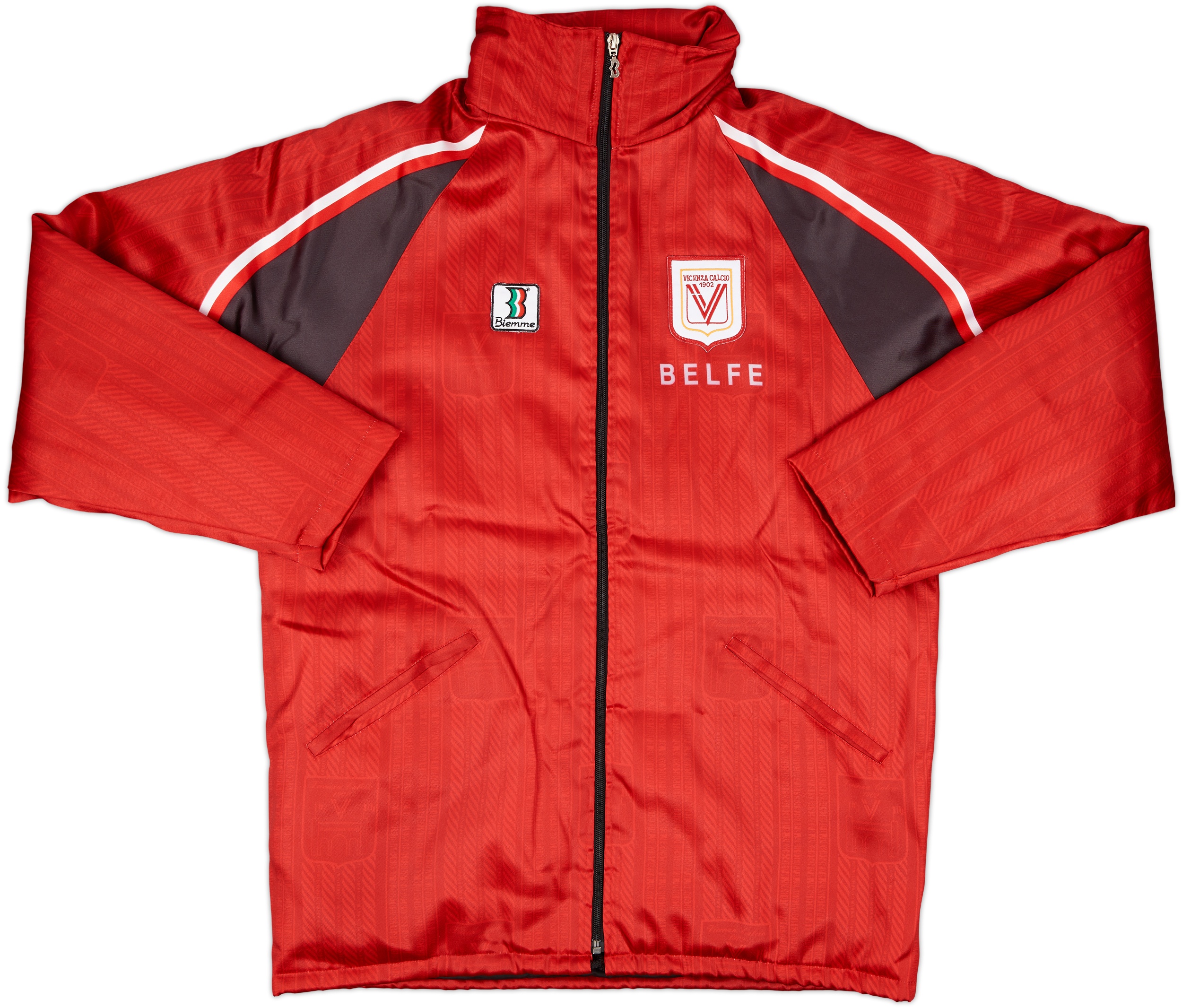 1998-99 Vicenza Biemme Padded Bench Jacket- 8/10 - (XL)