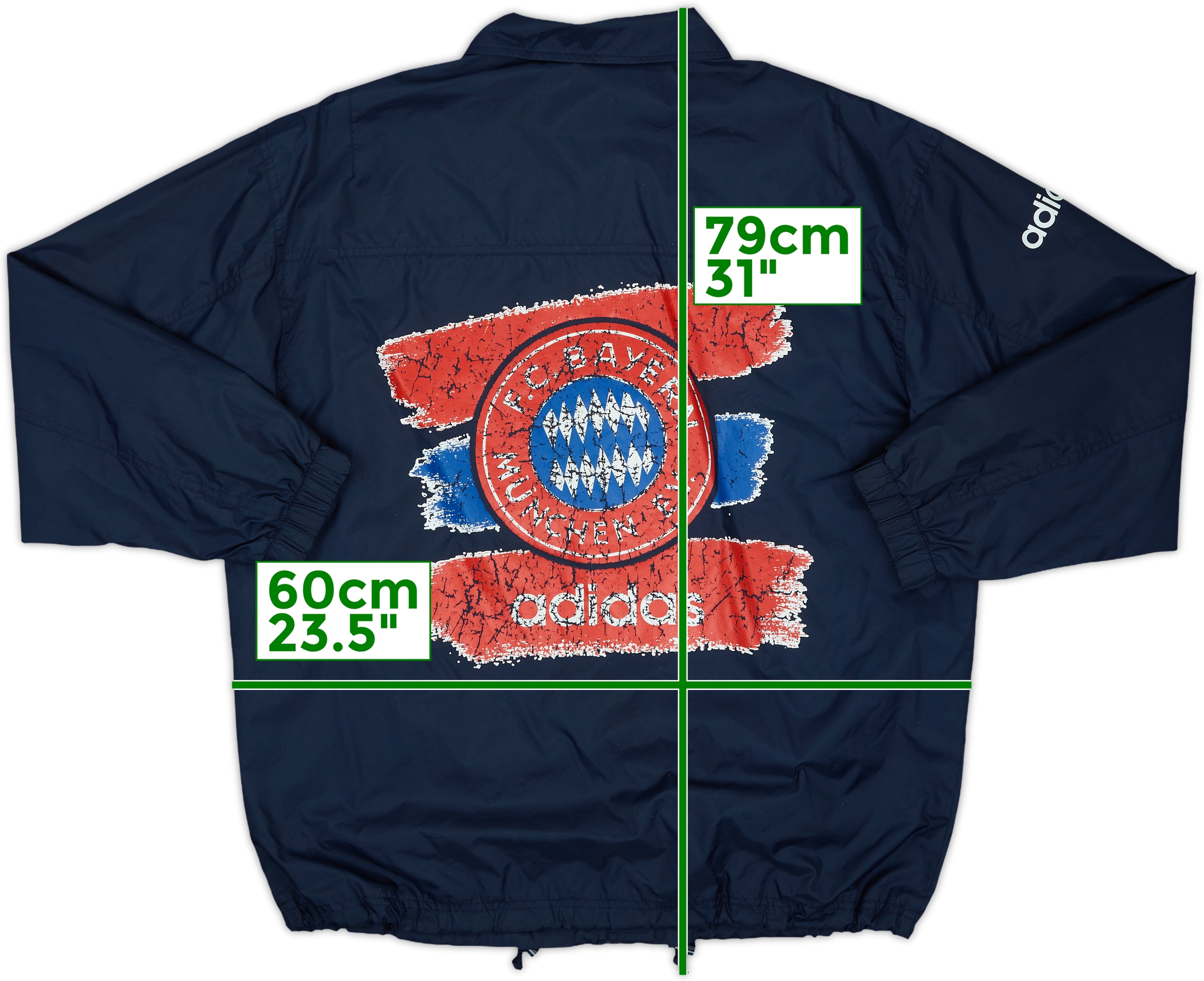 1992-95 Bayern Munich adidas Track Jacket - 8/10 - (L) 1992-95 Bayern Munich adidas Track Jacket - 8/10 - (L)