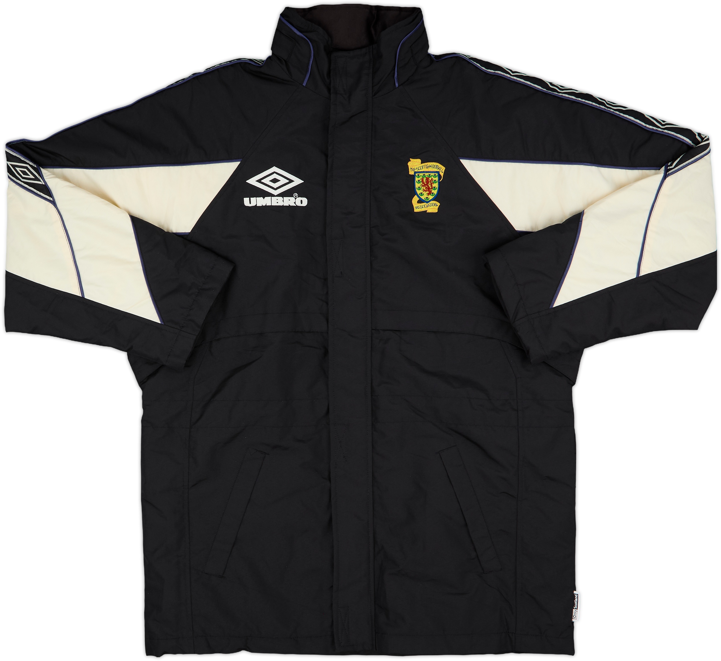 1998-00 Scotland Umbro Padded Bench Coat - 8/10 - (M)