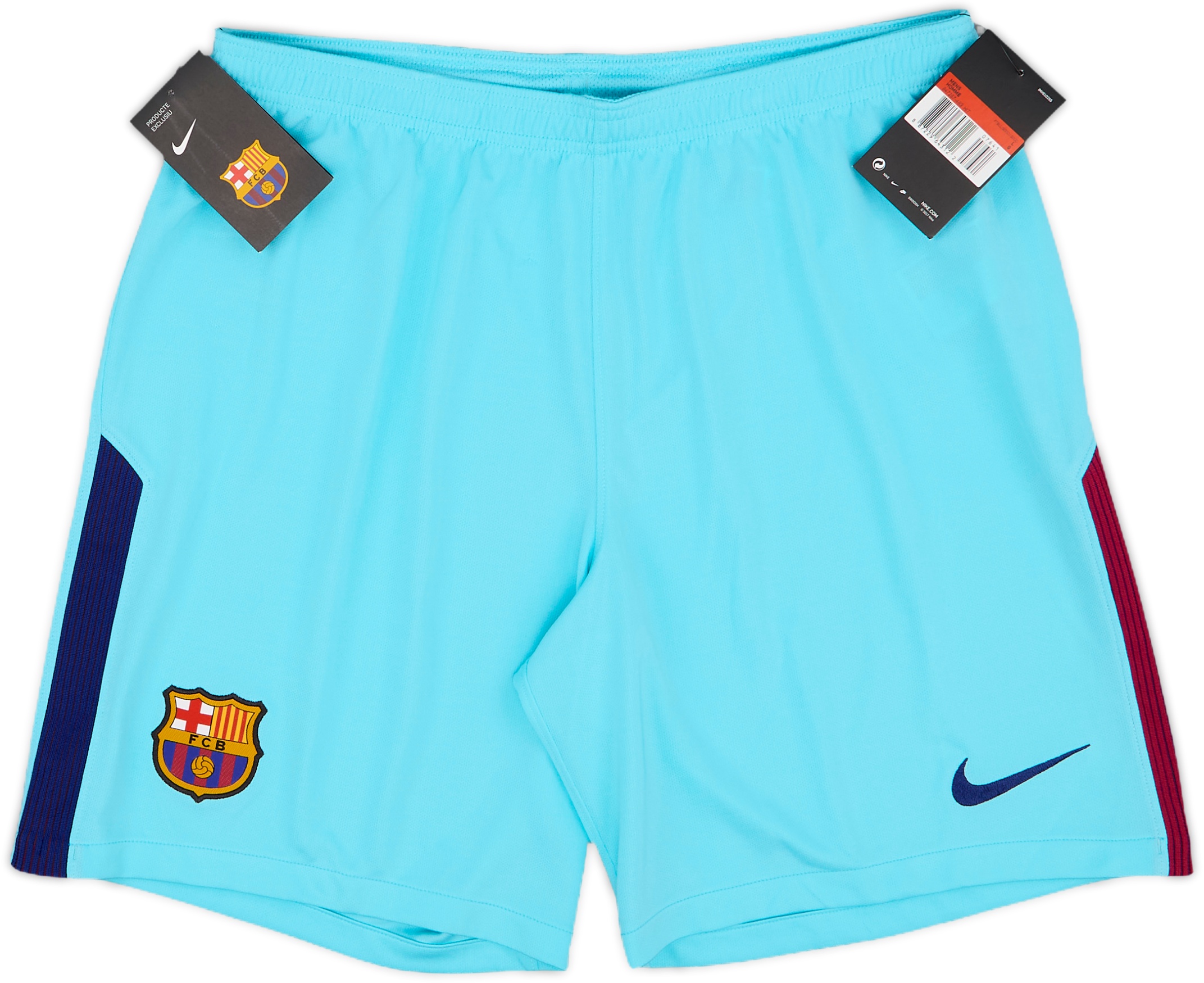 2017-18 Barcelona Away Shorts (L)