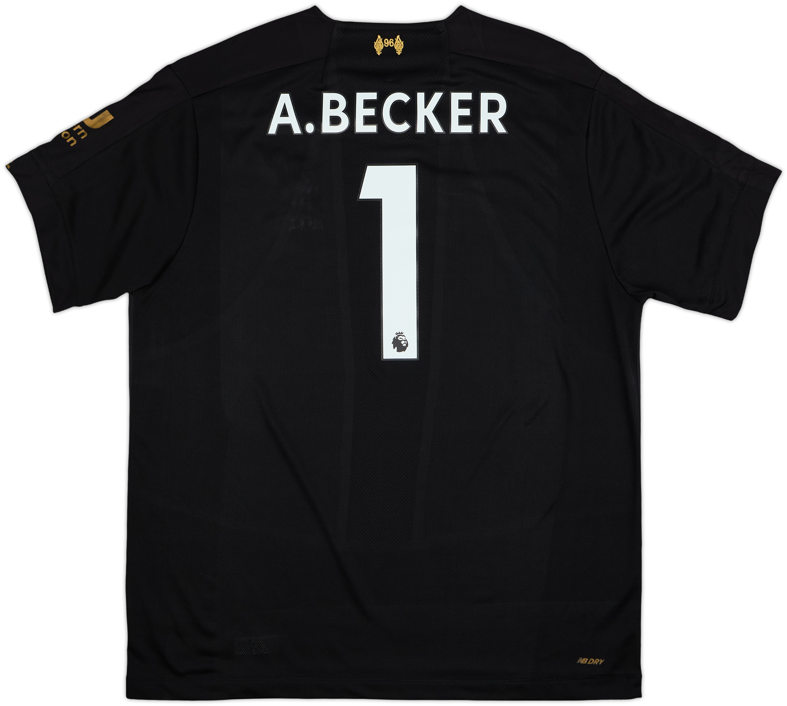 2019-20 Liverpool GK S/S Shirt A.Becker #1 - 7/10 - (3XL)