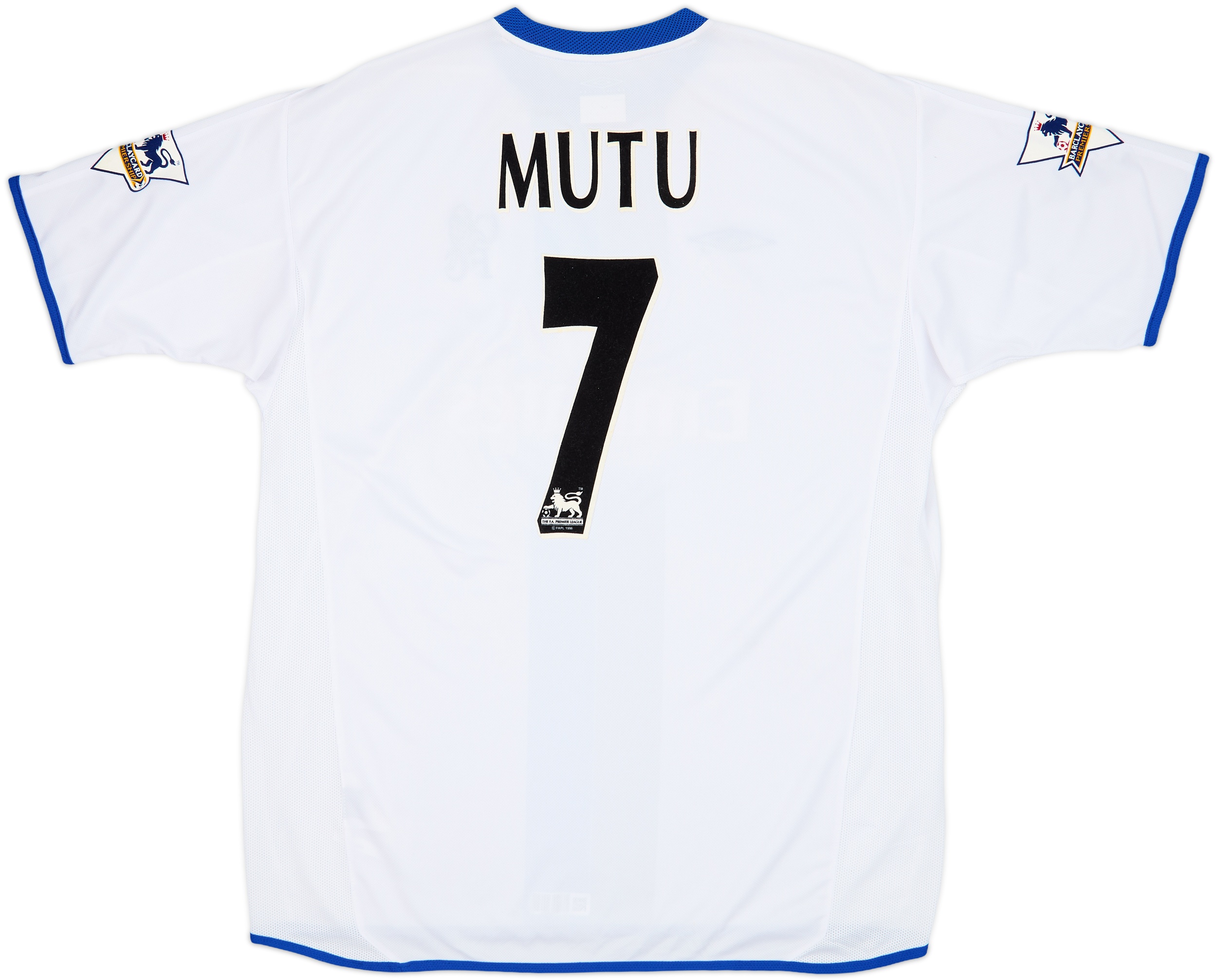 2003-05 Chelsea Away Shirt Mutu #7 - 8/10 - (XL)
