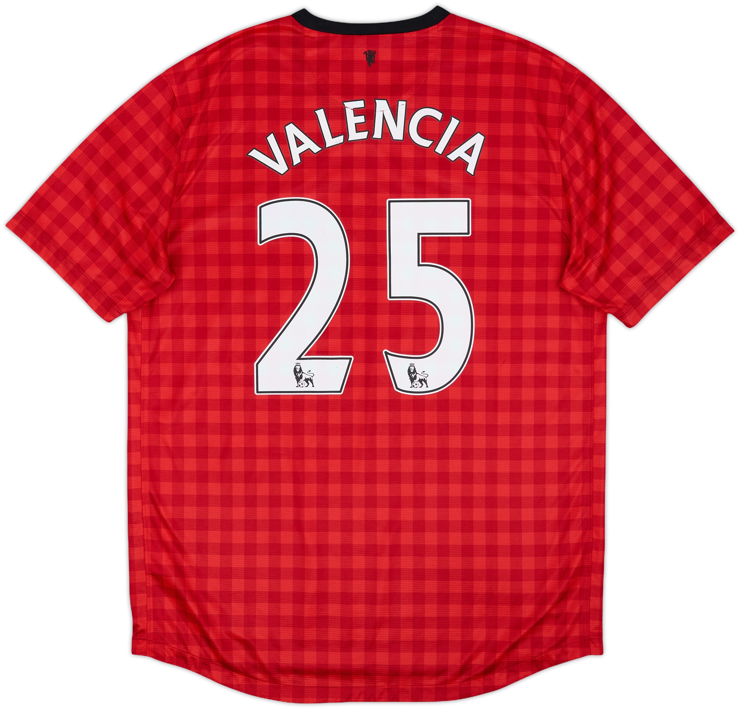 2012-13 Manchester United Home Shirt Valencia #25 - 5/10 - (L)