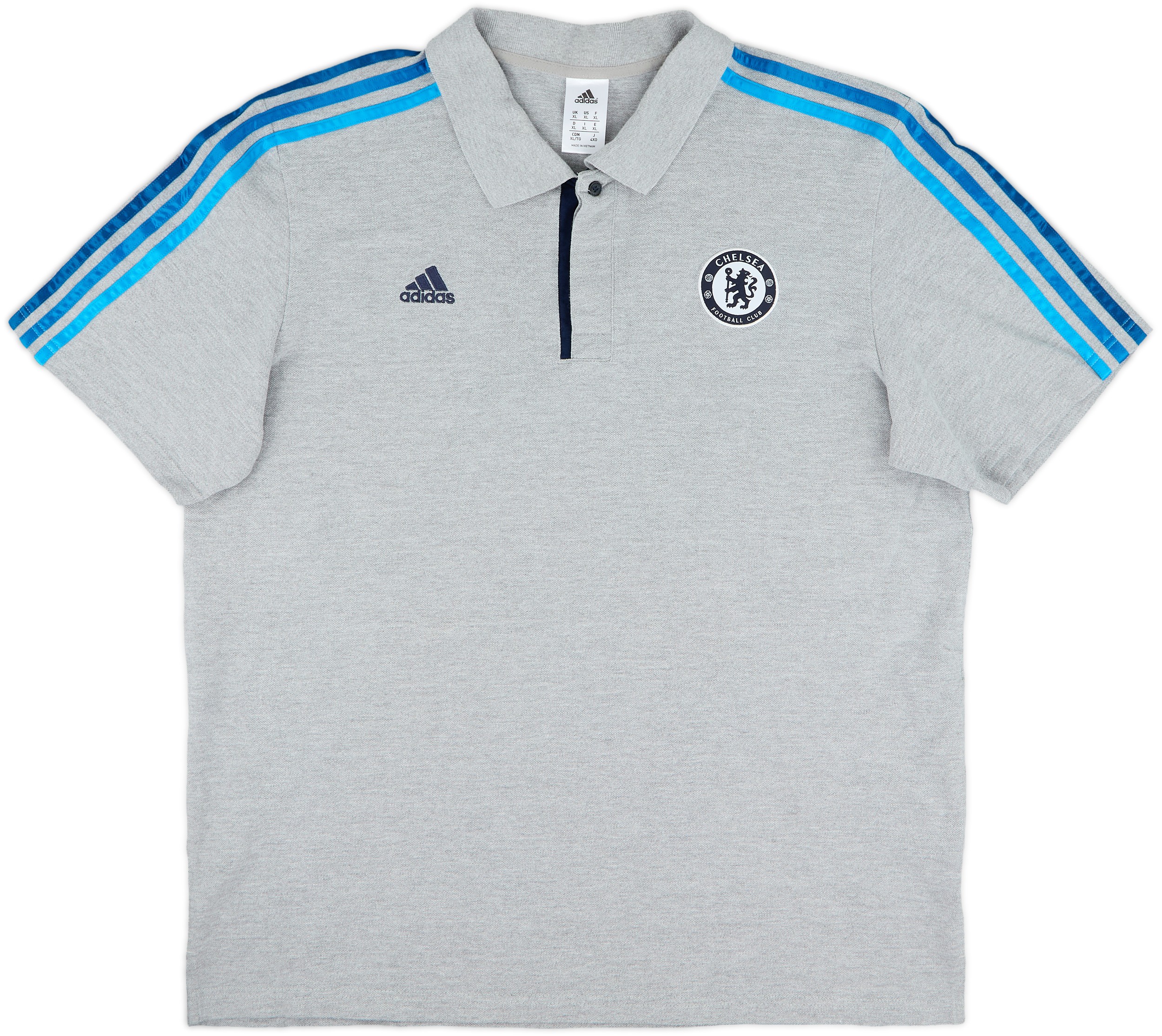 2012-13 Chelsea adidas Polo Shirt - 9/10 - (XL)