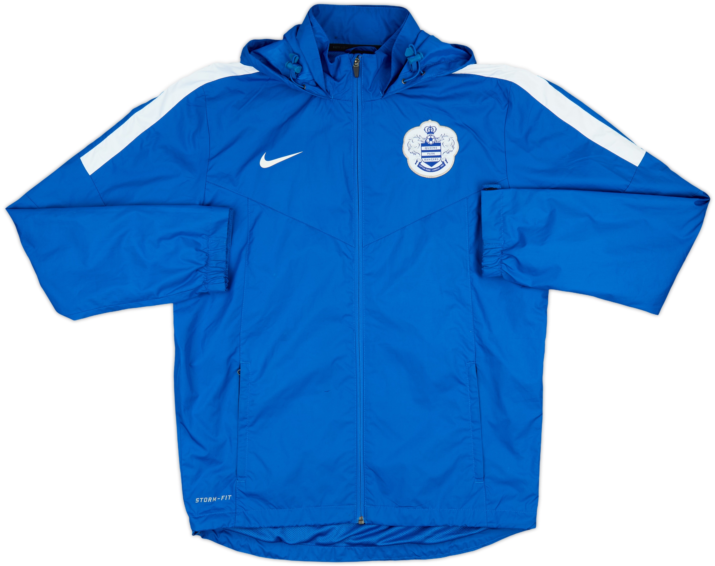 2014-15 QPR Nike Hooded Track Jacket - 8/10 - (M)