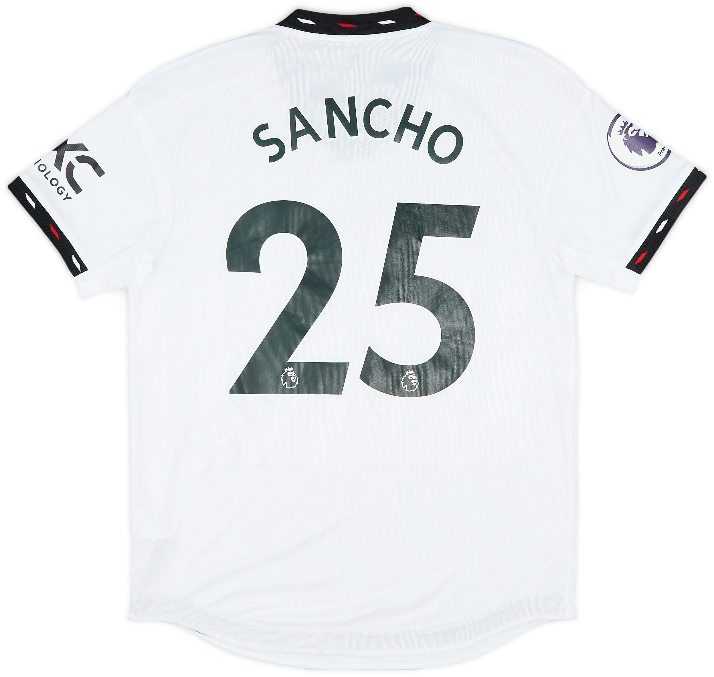 2022-23 Manchester United Authentic Away Shirt Sancho #25 - 7/10 - (M)