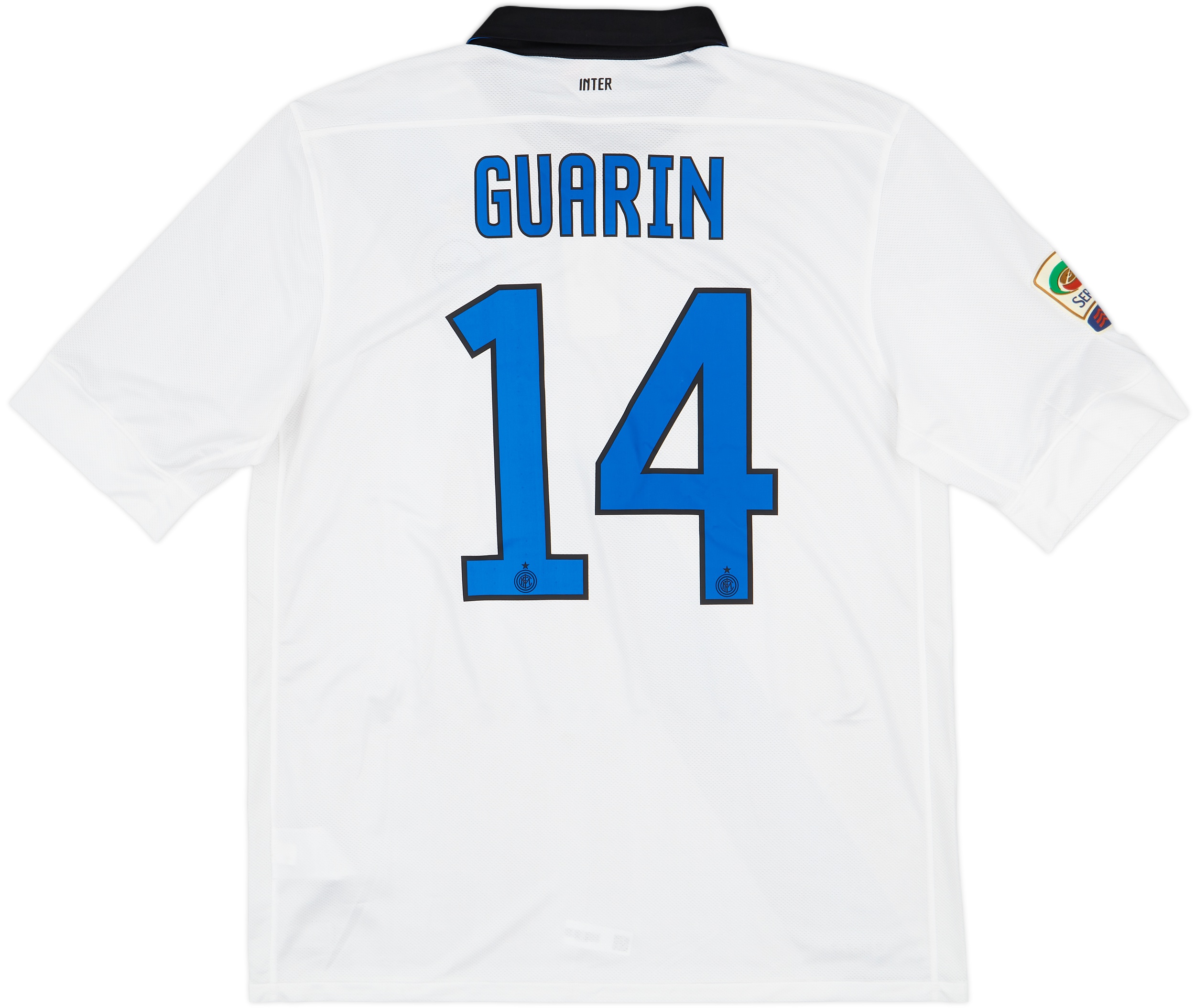 2011-12 Inter Milan Away Shirt Guarin #14 (L)