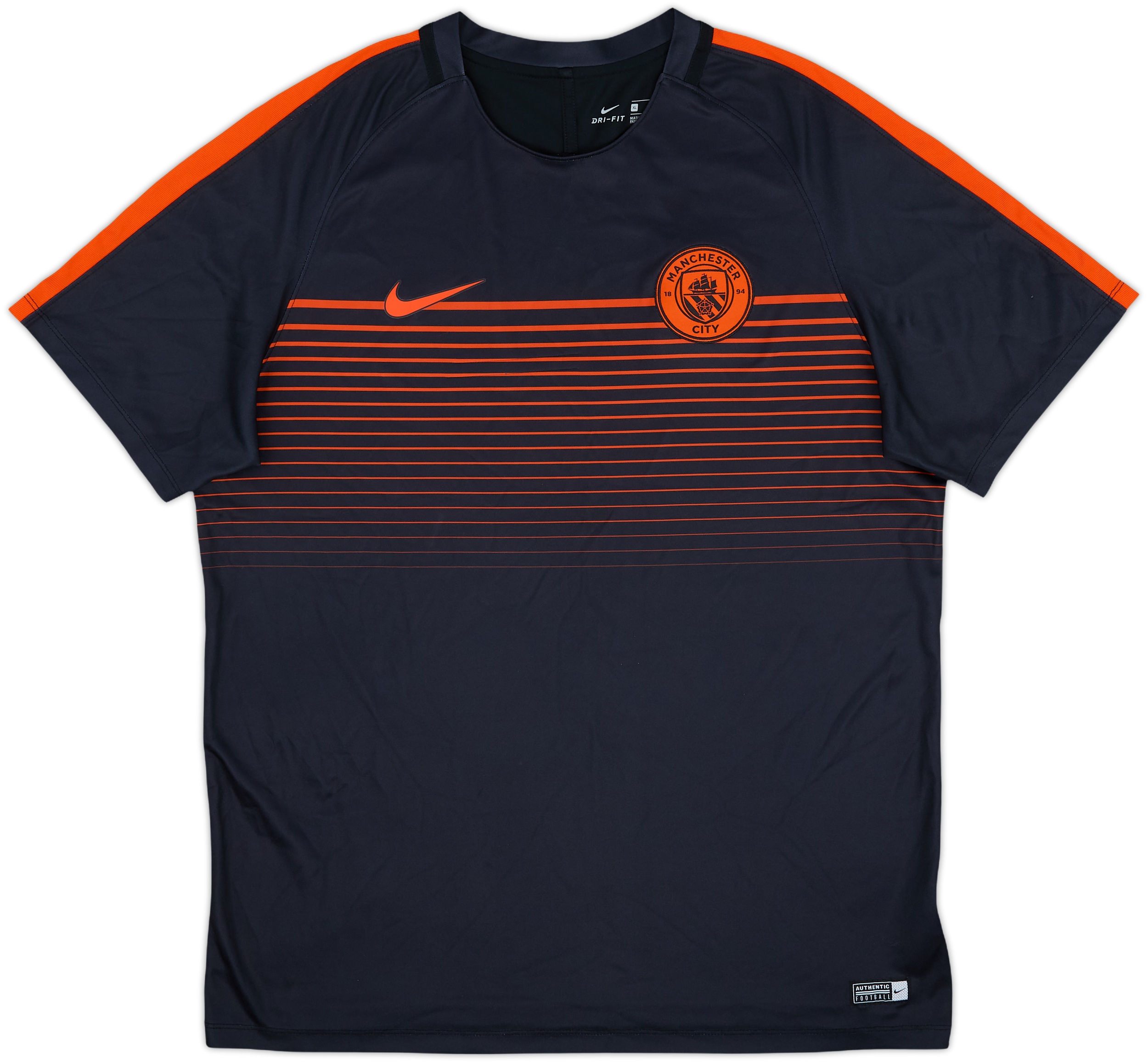 2016-17 Manchester City Nike Training Shirt - 9/10 - (XL)