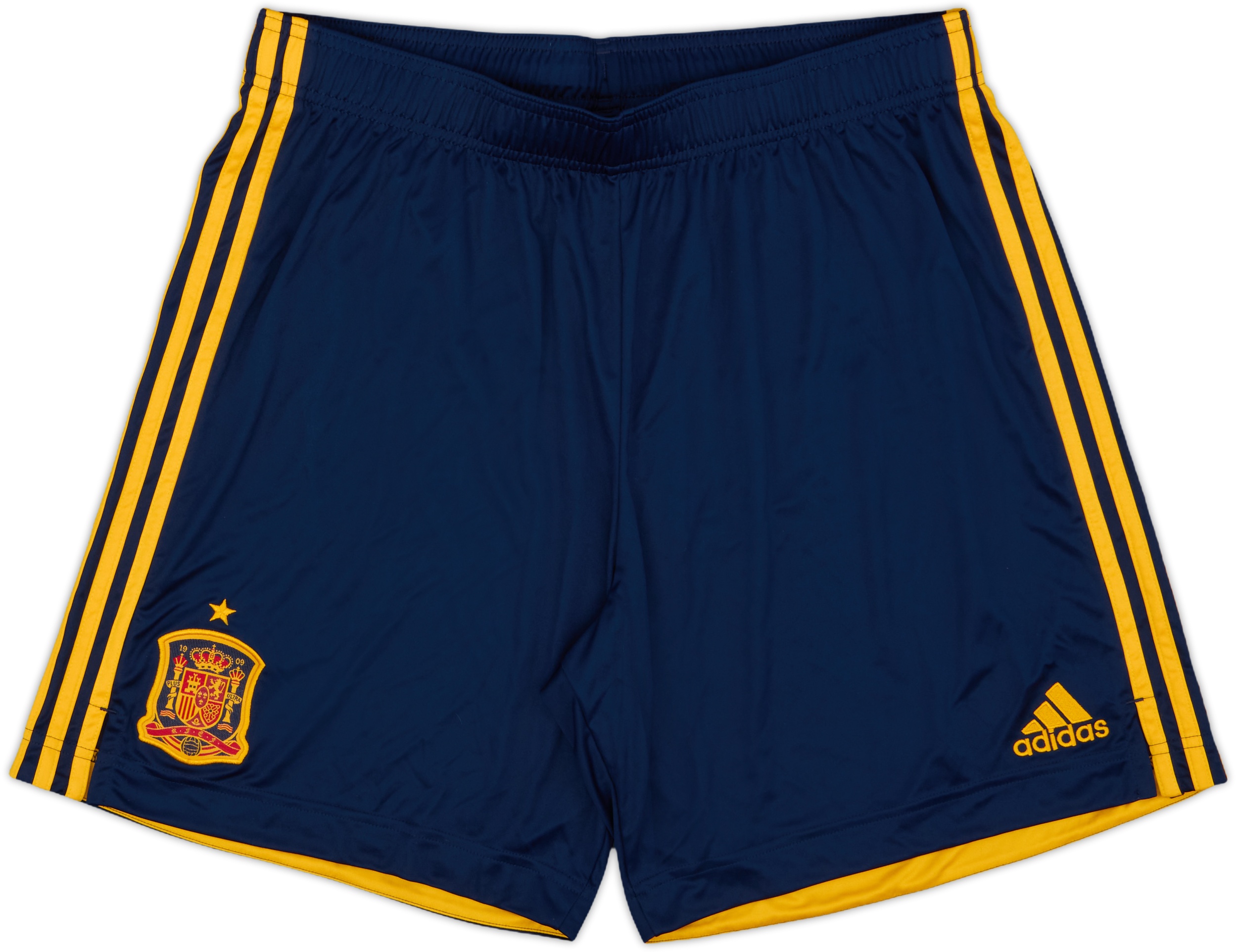 2020-21 Spain Home Shorts - 10/10 - (XL)