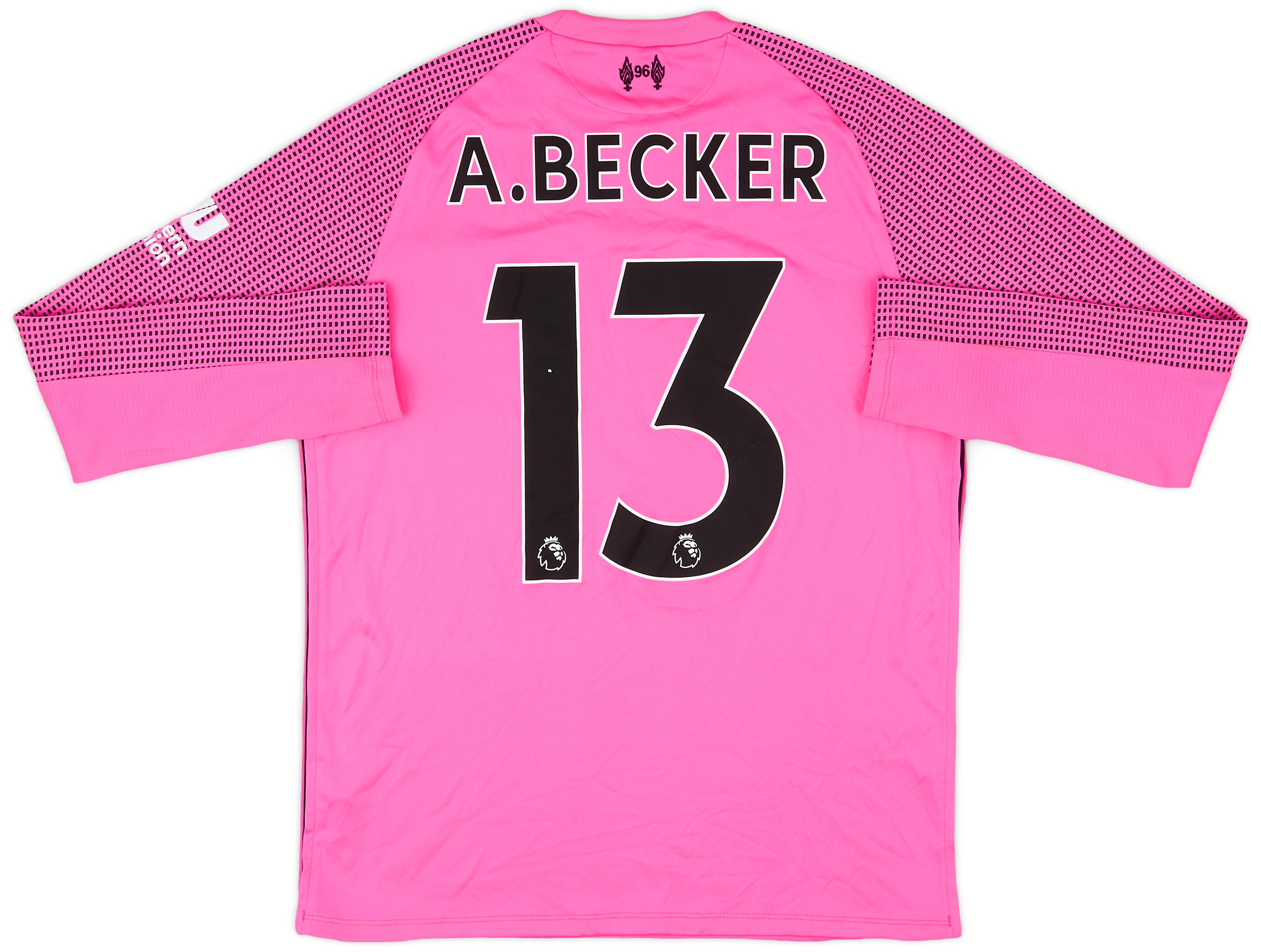 2018-19 Liverpool GK Shirt A.Becker #13 - 10/10 - (XL.Boys)
