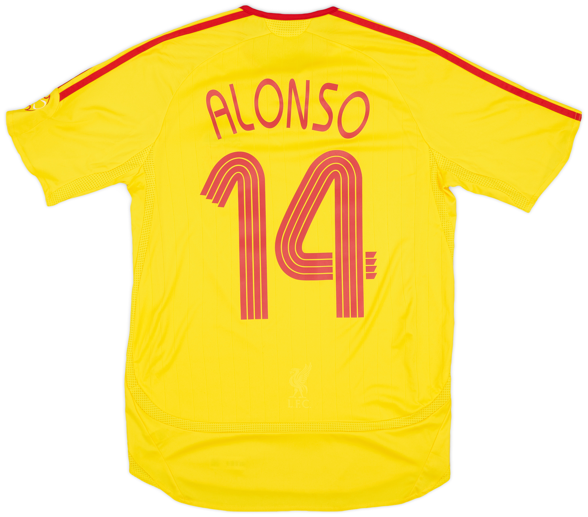 2006-07 Liverpool Away Shirt Alonso #14 - 4/10 - (M)