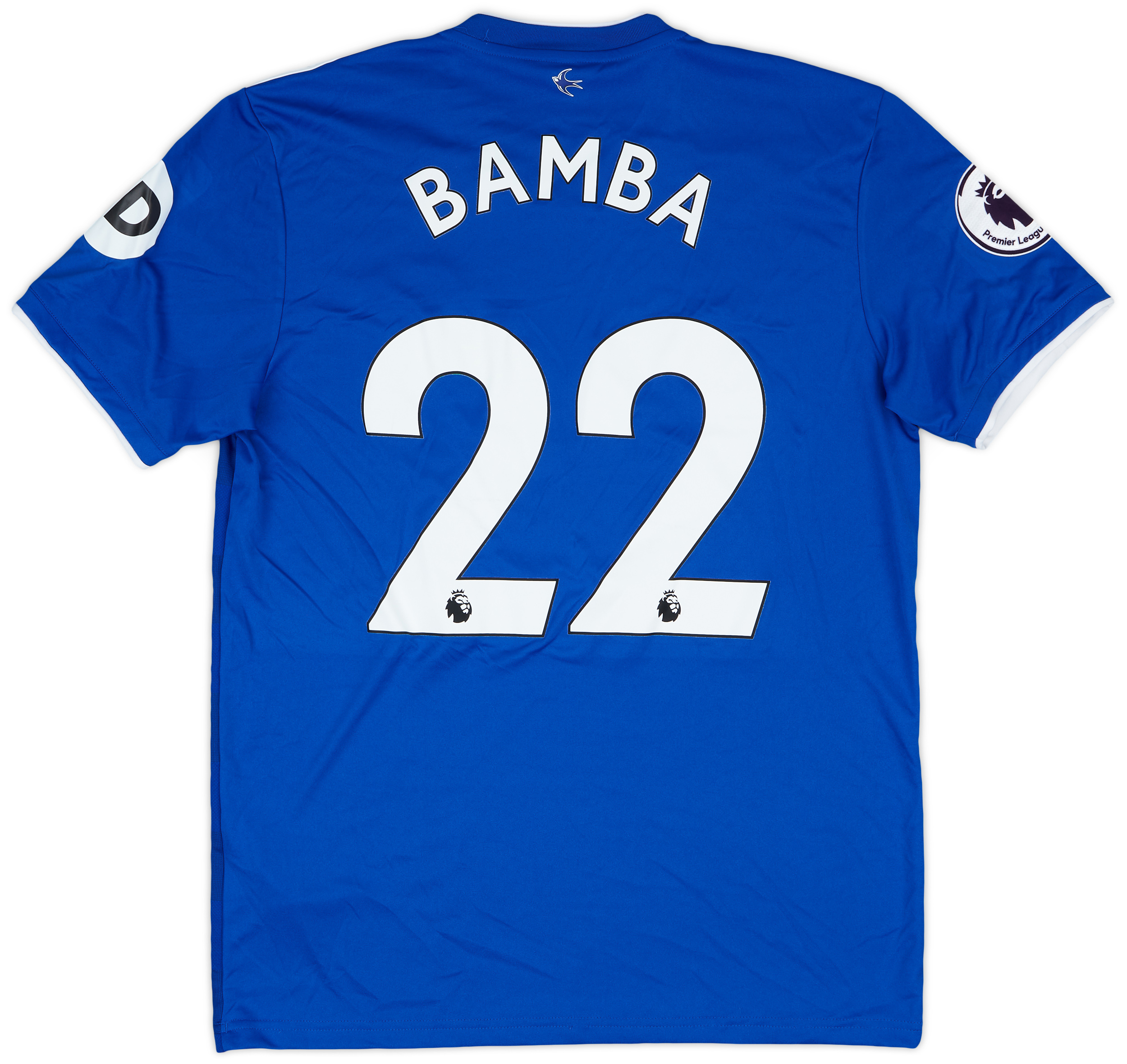 2018-19 Cardiff Match Issue Home Shirt Bamba #22