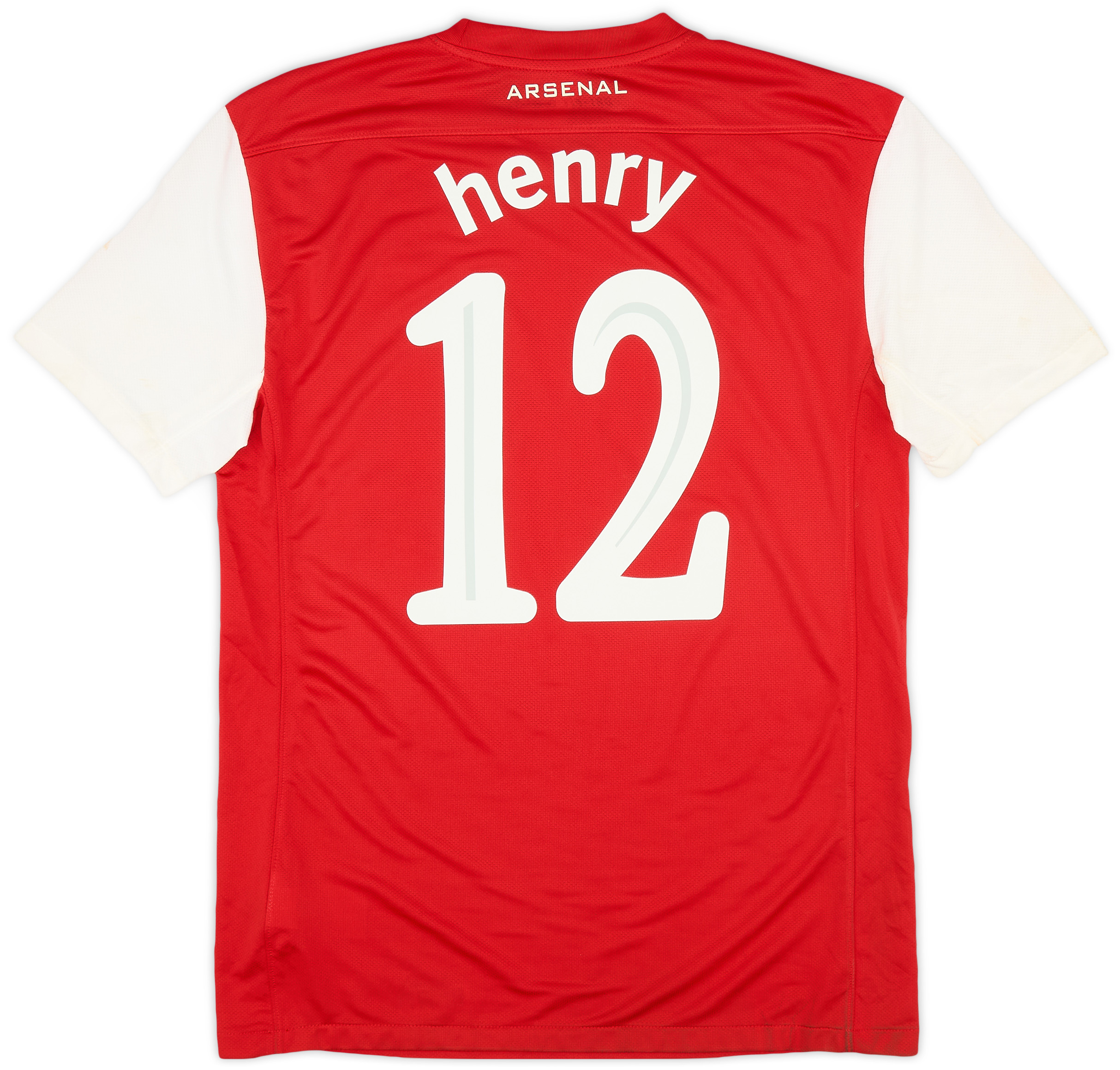 2011-12 Arsenal Home Shirt Henry #12 (M)