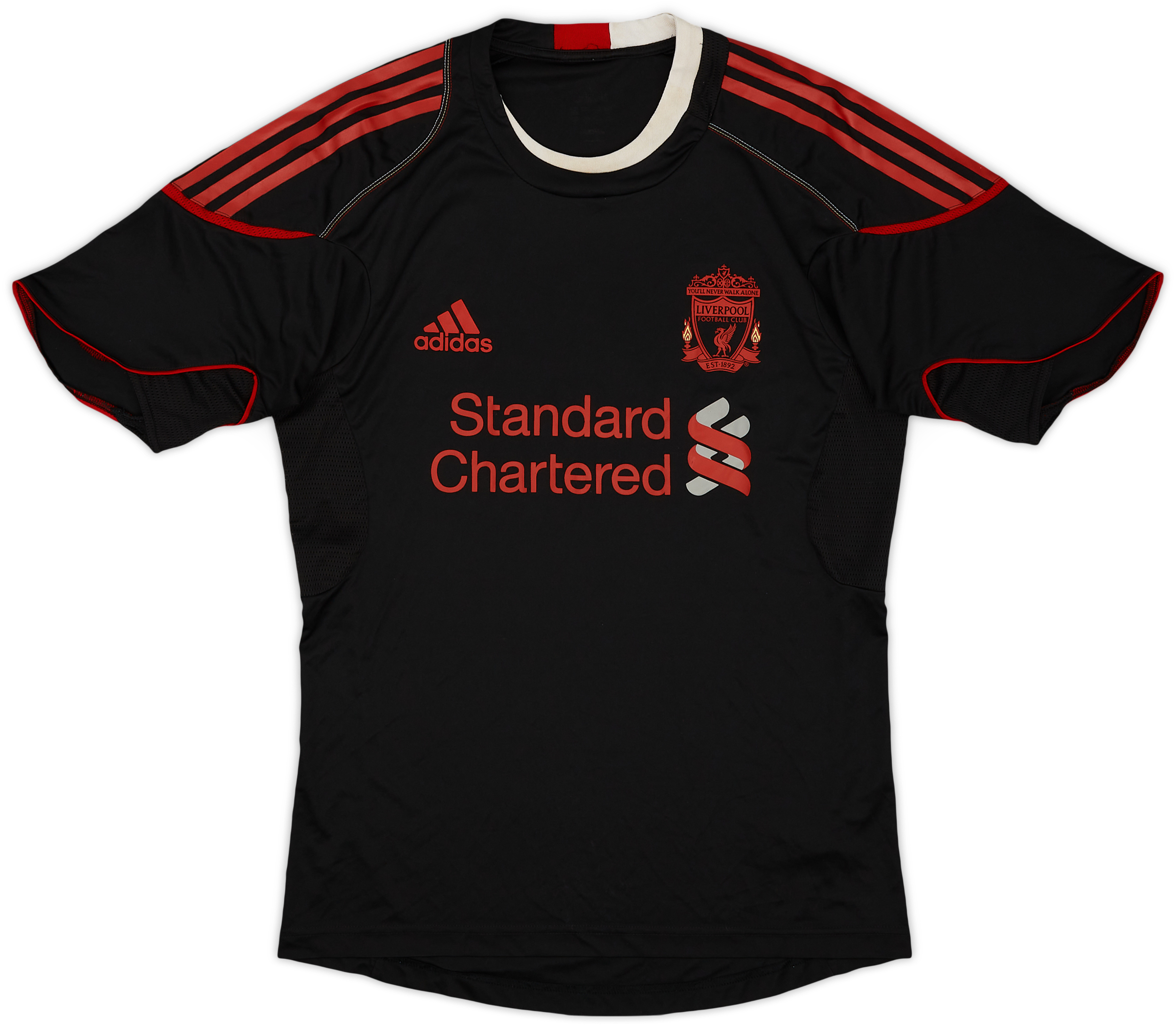 2010-11 Liverpool adidas Formotion Training Shirt - 8/10 - (M)
