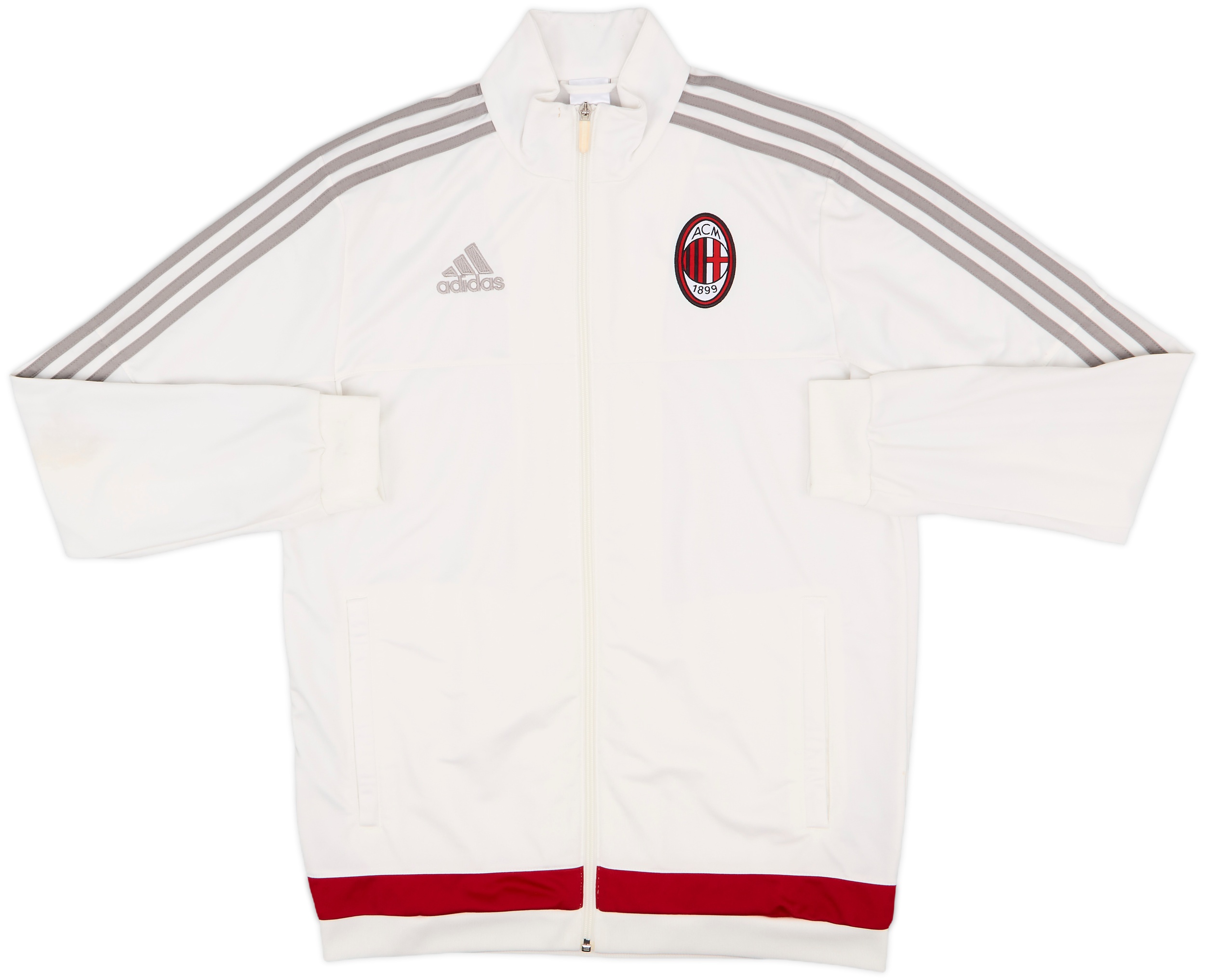 2015-16 AC Milan adidas Track Jacket - 7/10 - (M)