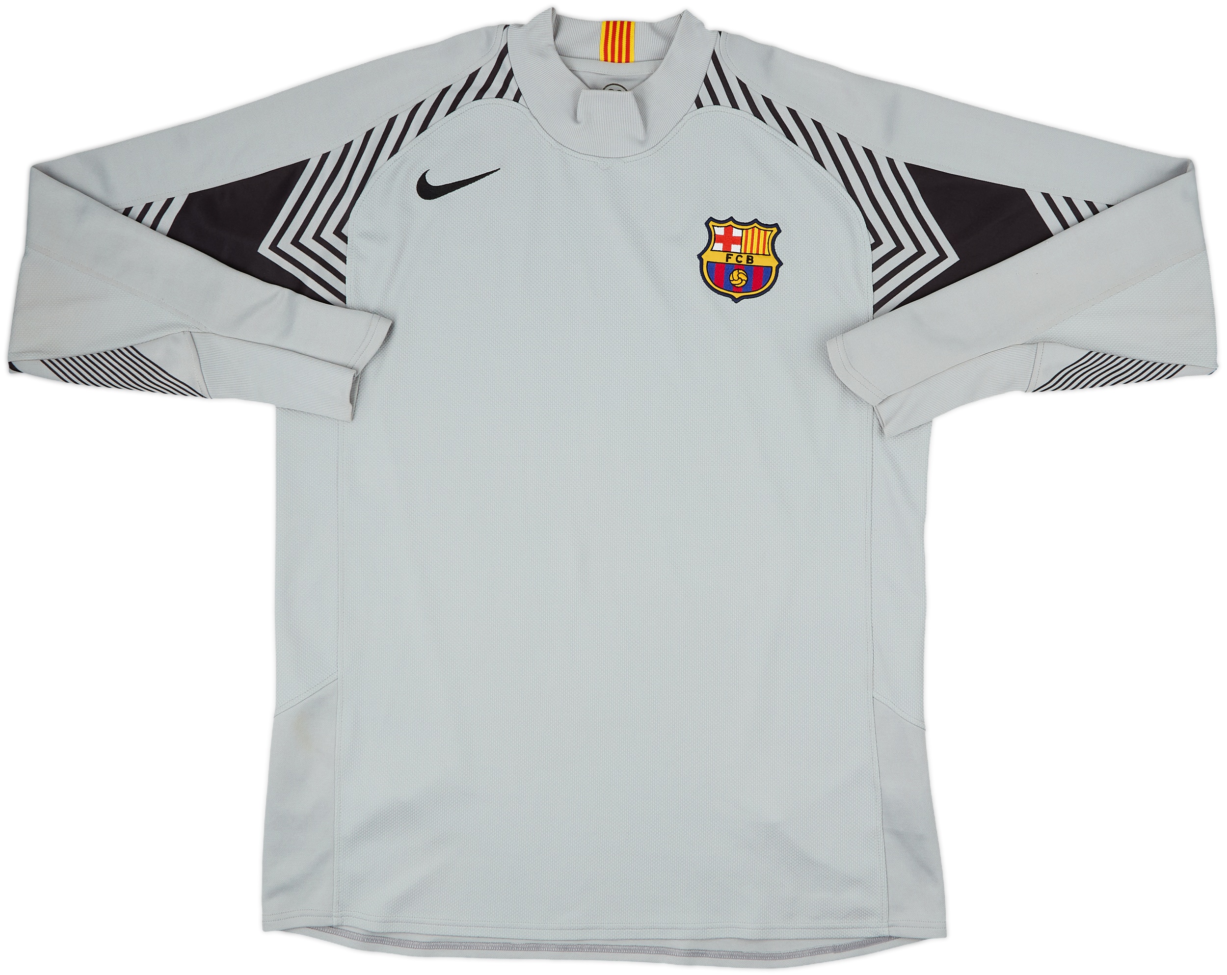 2004-05 Barcelona Player Issue GK Shirt - 8/10 - (XL)