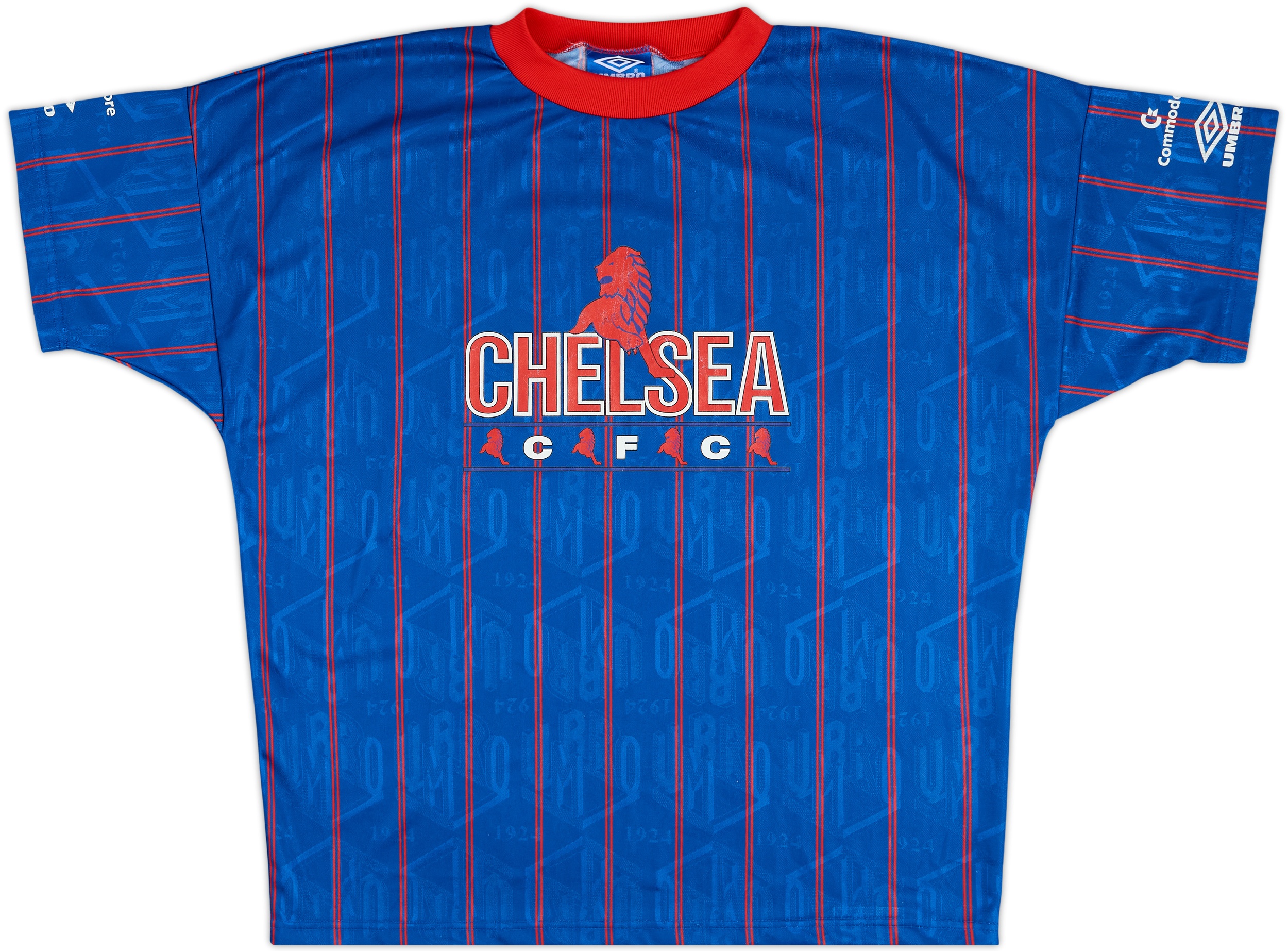 1992-94 Chelsea Umbro Training Shirt - 7/10 - (L)