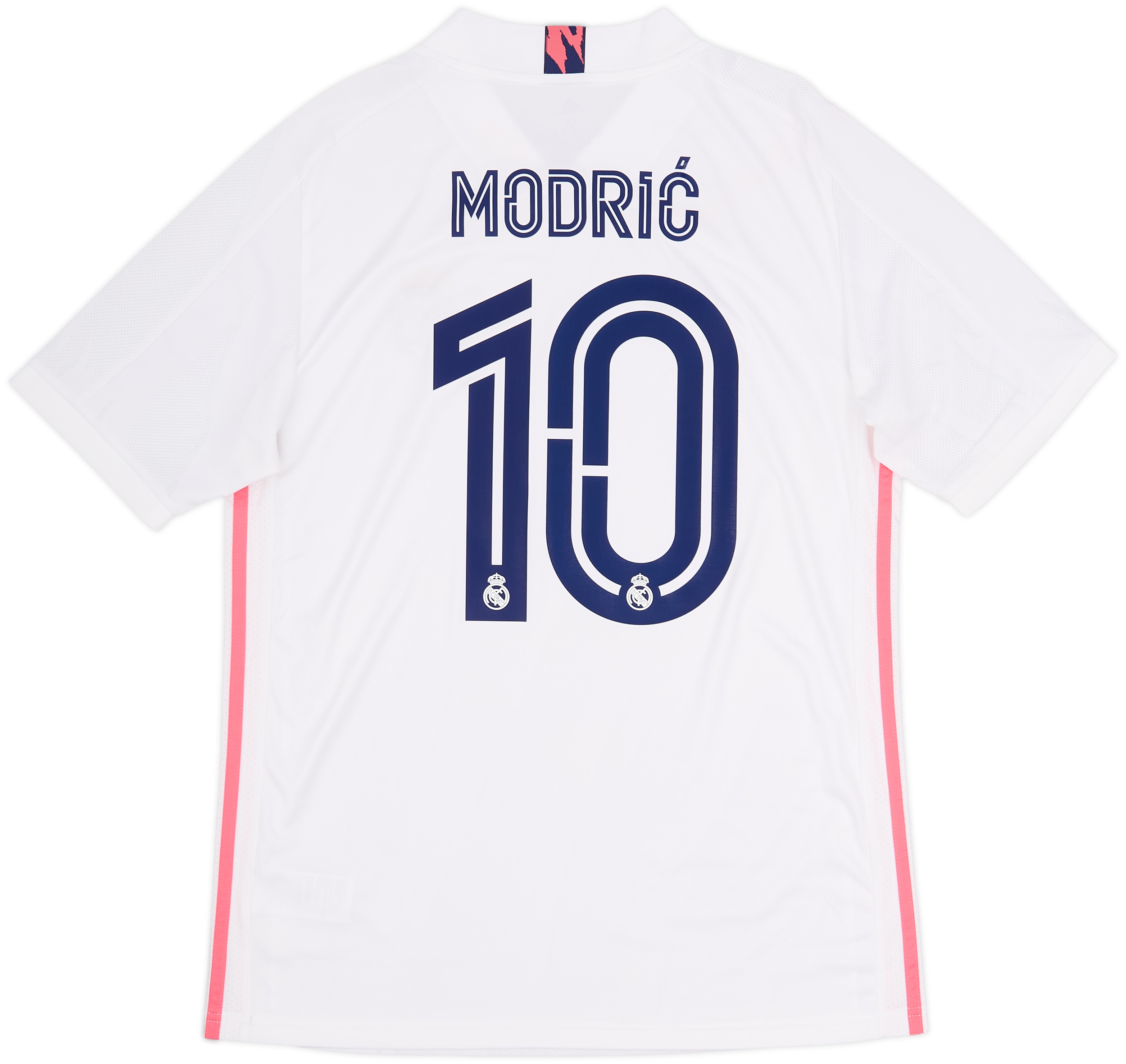 2020-21 Real Madrid Home Shirt Modric #10 - 10/10 - (M)