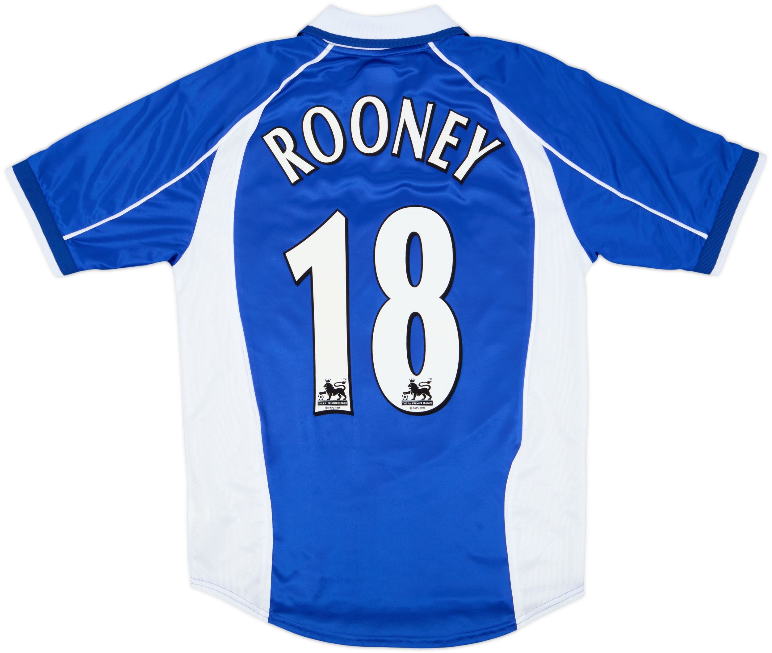 2000-02 Everton Home Shirt Rooney #18 - 7/10 - (S)