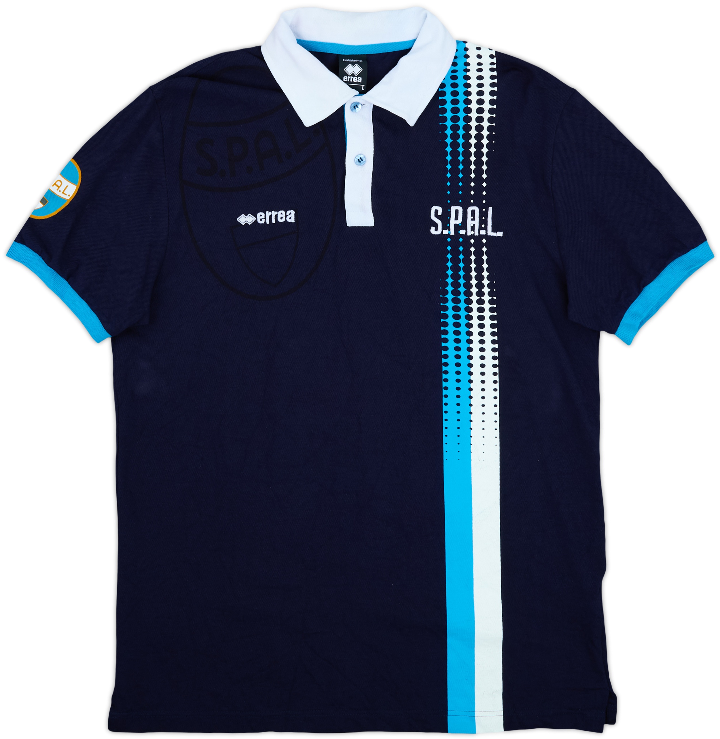2015-16 SPAL Errea Polo Shirt - 9/10 - (L)