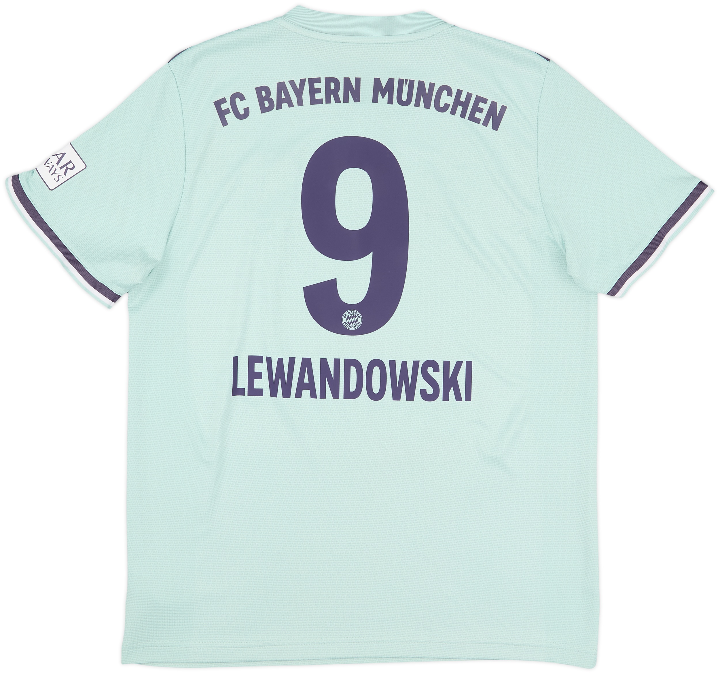 2018-19 Bayern Munich Away Shirt Lewandowski #9 - 8/10 - (L)