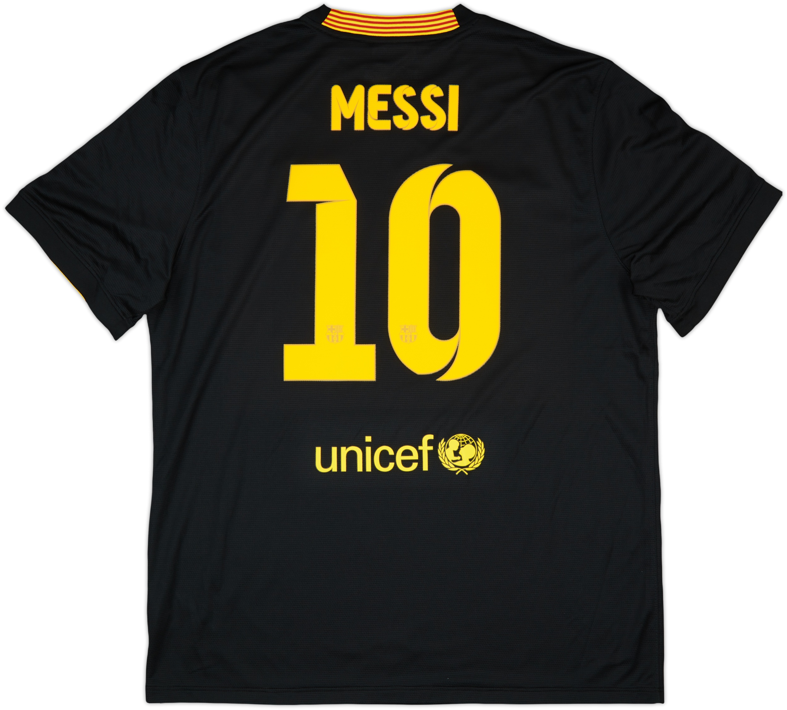 2013-14 Barcelona Third Shirt Messi #10 (XL)