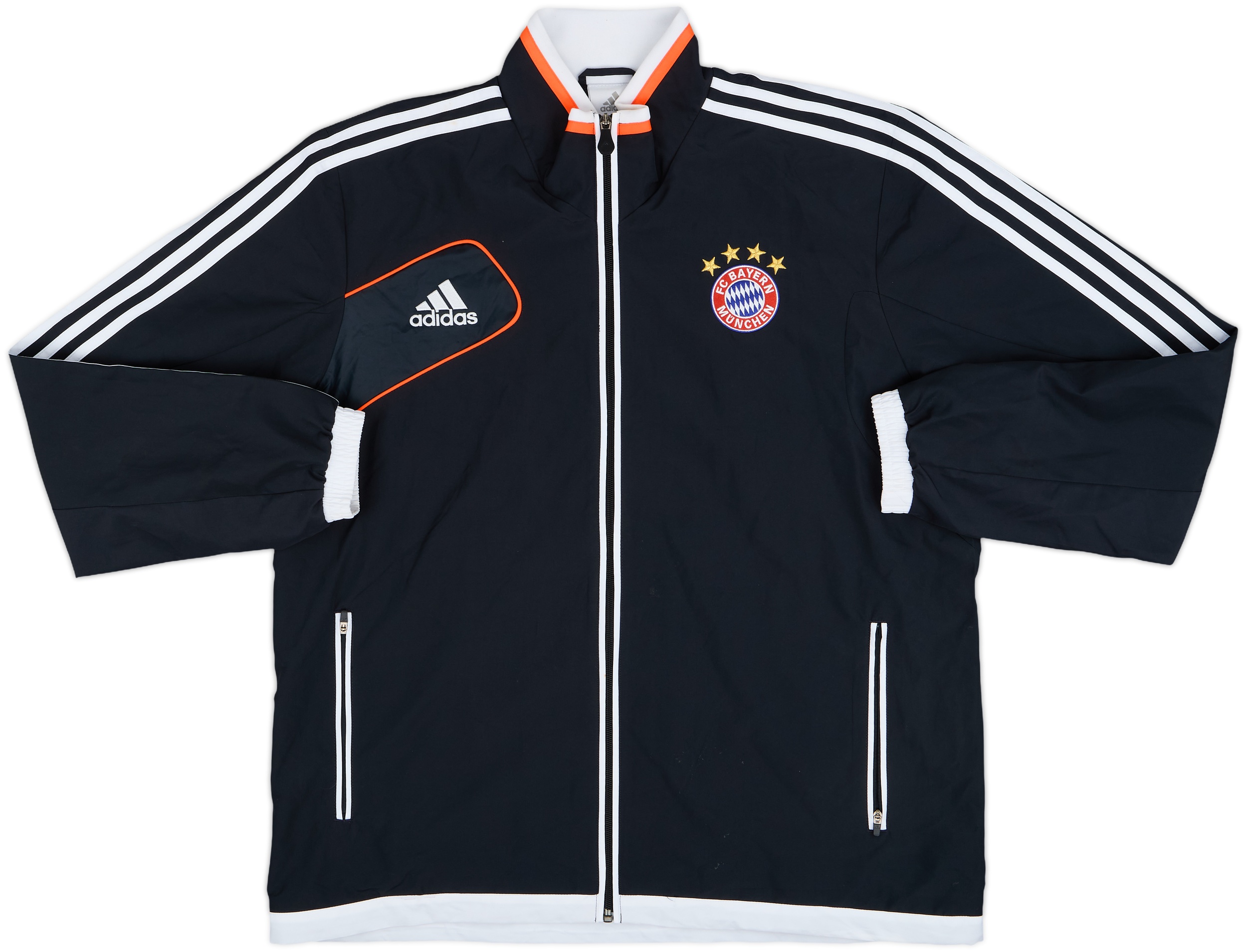 2012-13 Bayern Munich adidas Track Jacket - 8/10 - (XL)