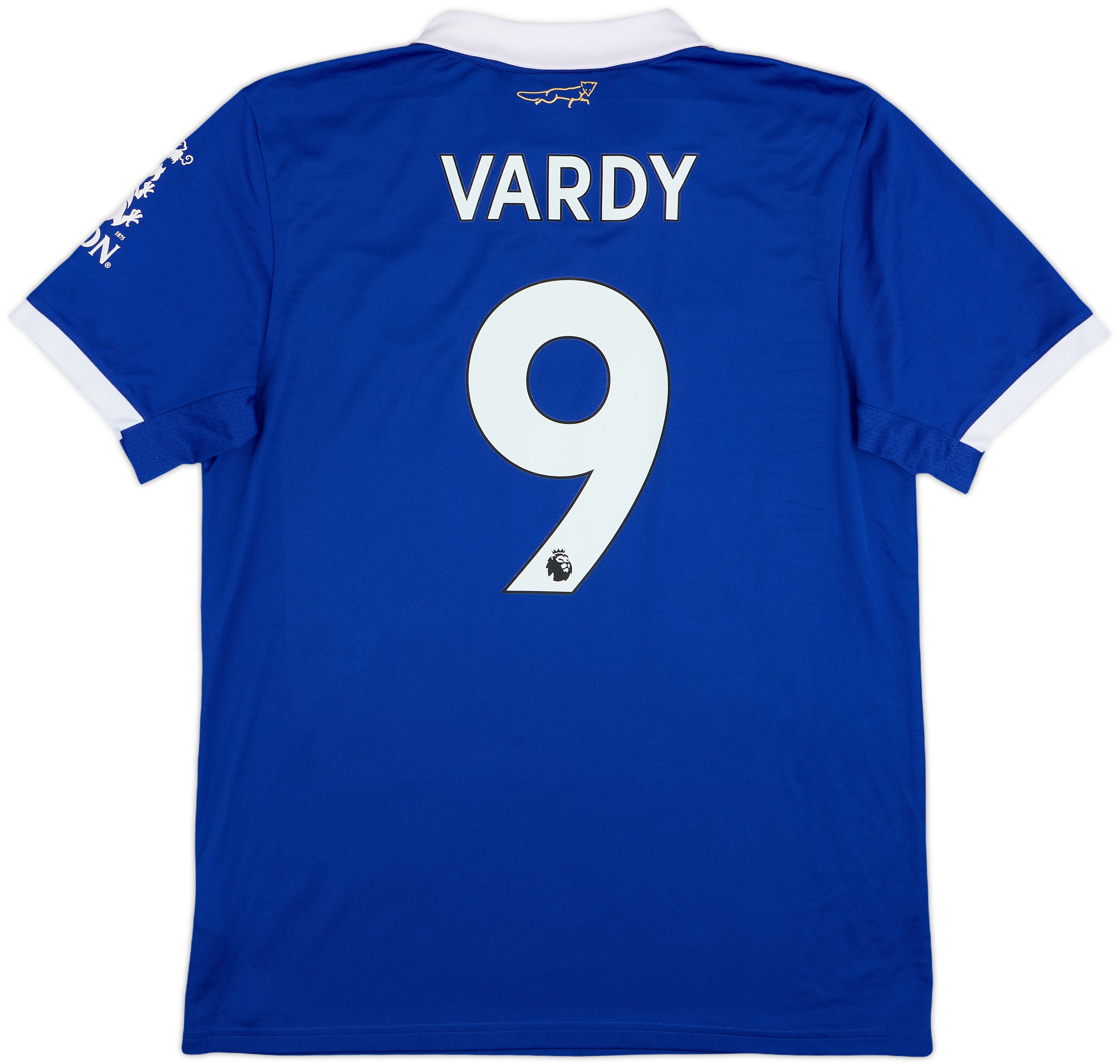 2022-23 Leicester Home Shirt Vardy #9 - 9/10 - (L)