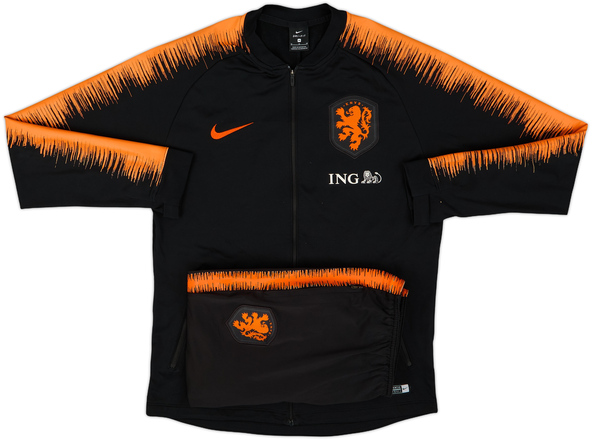 2018-19 Netherlands Nike Tracksuit - 7/10 - (M)