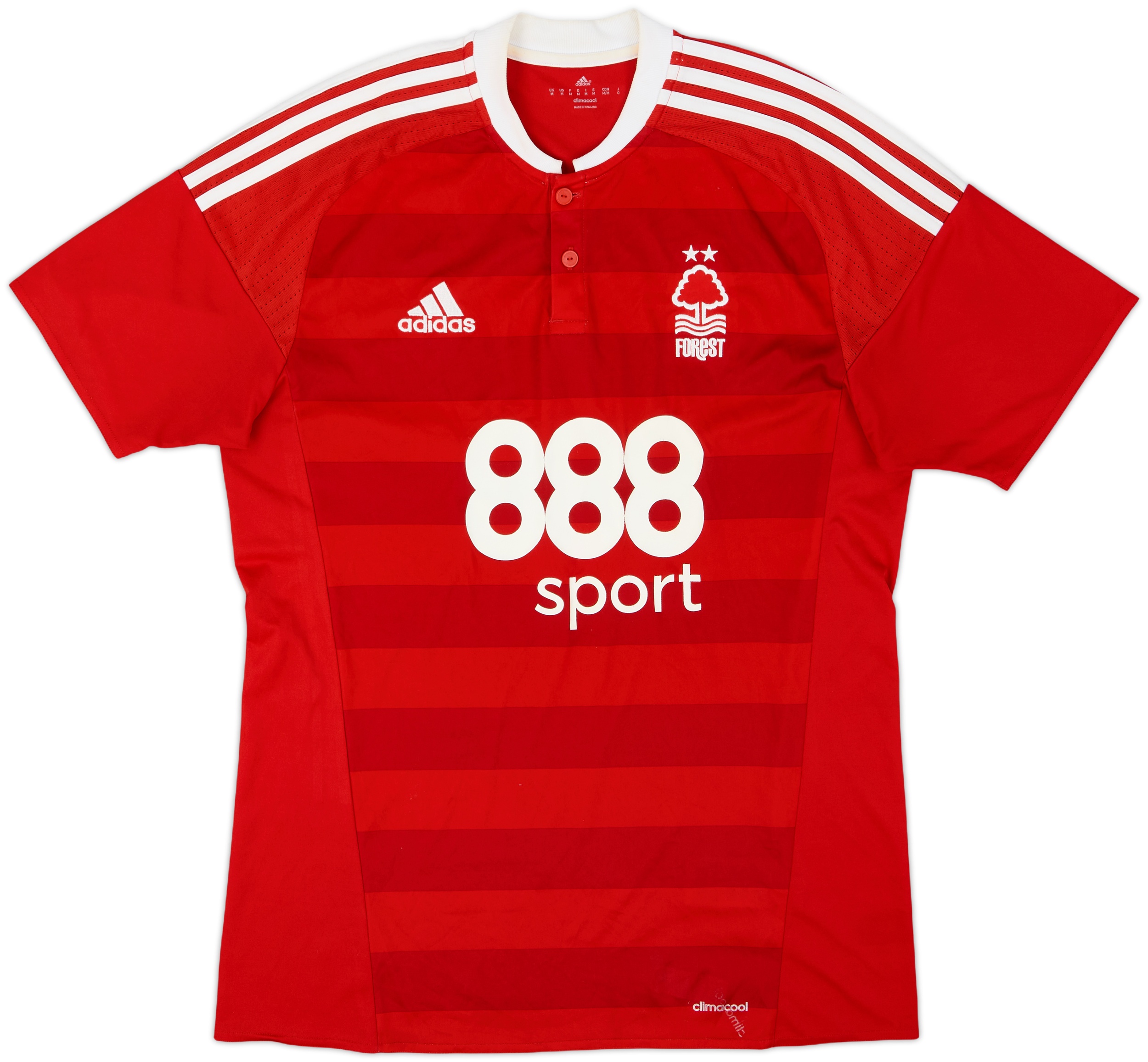 2016-17 Nottingham Forest Home Shirt - 7/10 - (M)