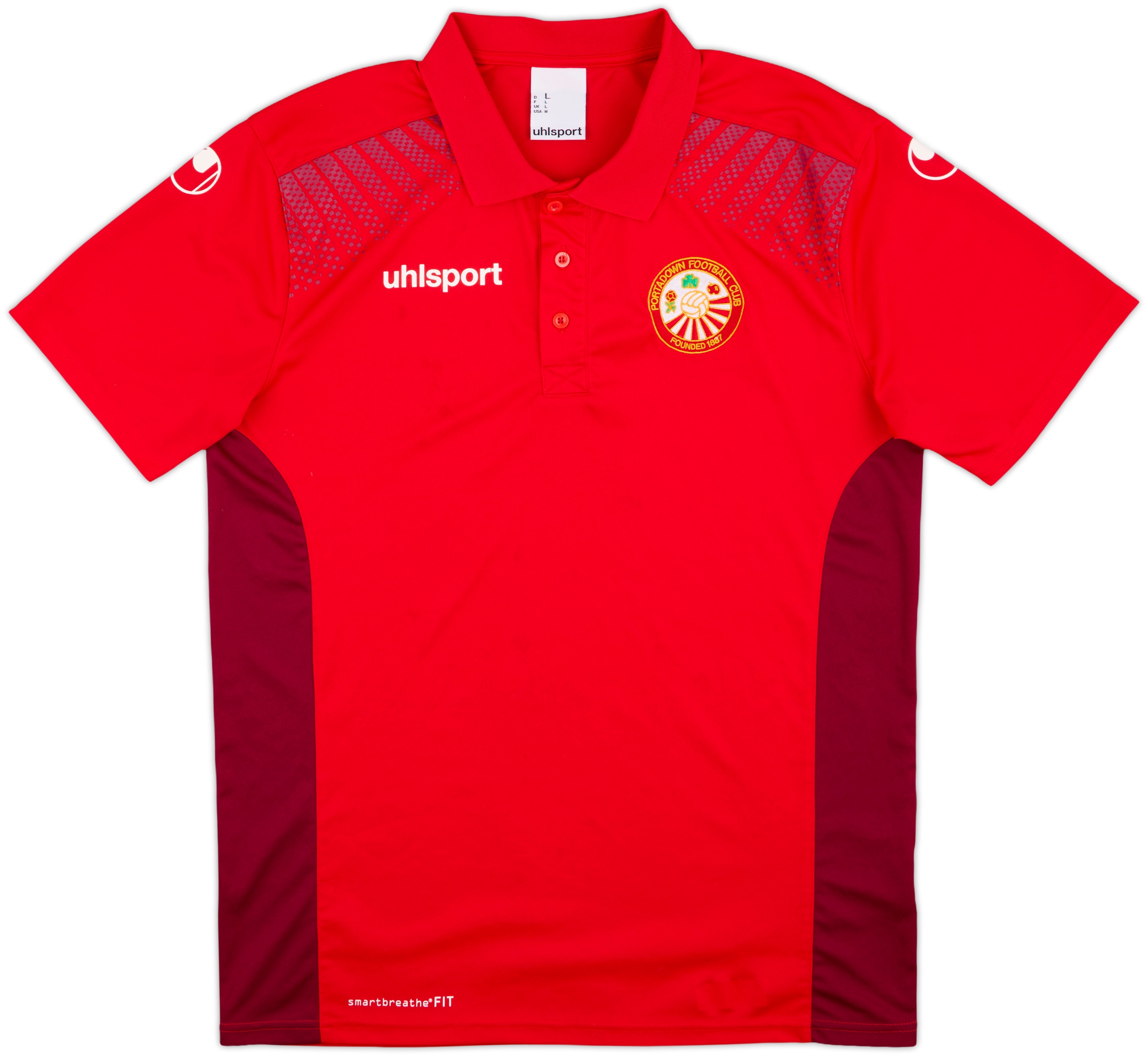 2016-17 Portadown Uhlsport Training Shirt - 10/10 - (L)