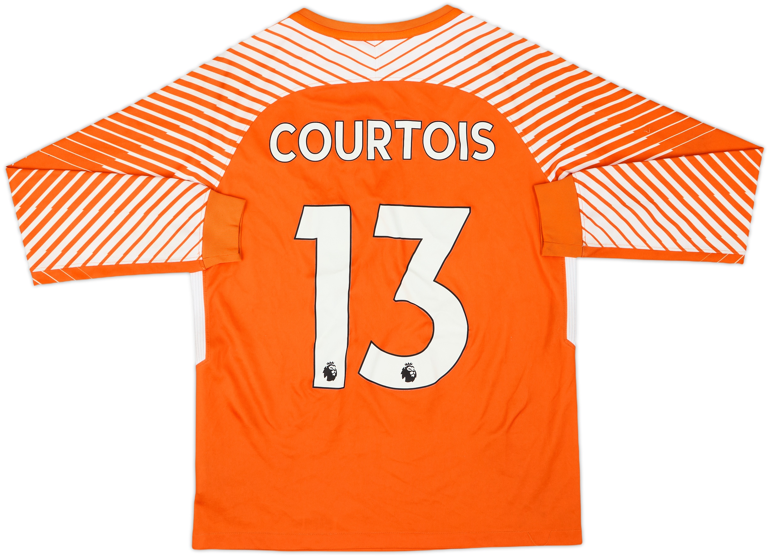 2017-18 Chelsea GK Full Kit Courtois #13 - 5/10 - (XL.Boys)