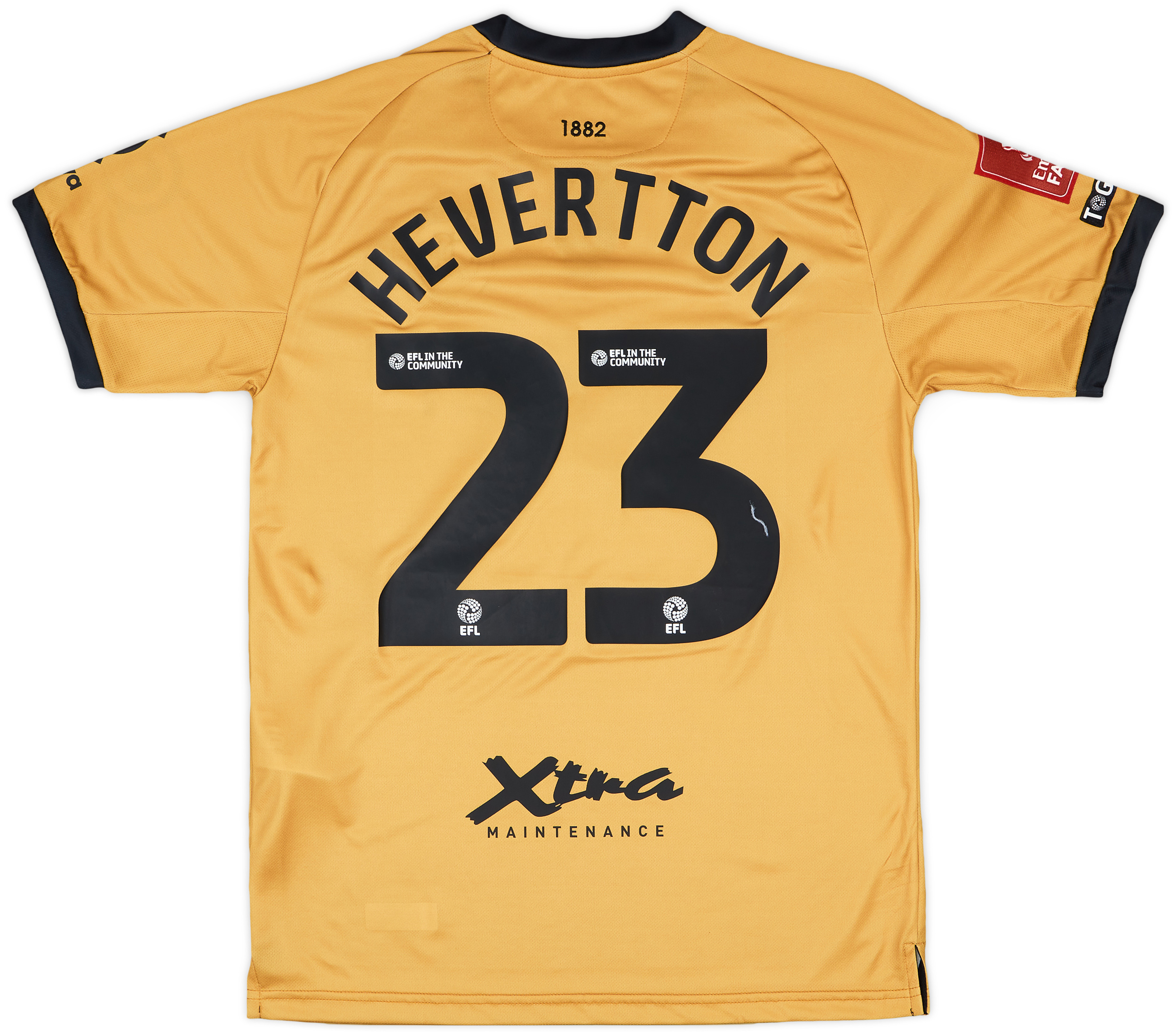 2024-25 QPR Match Issue FA Cup Third Shirt Hevertton #23