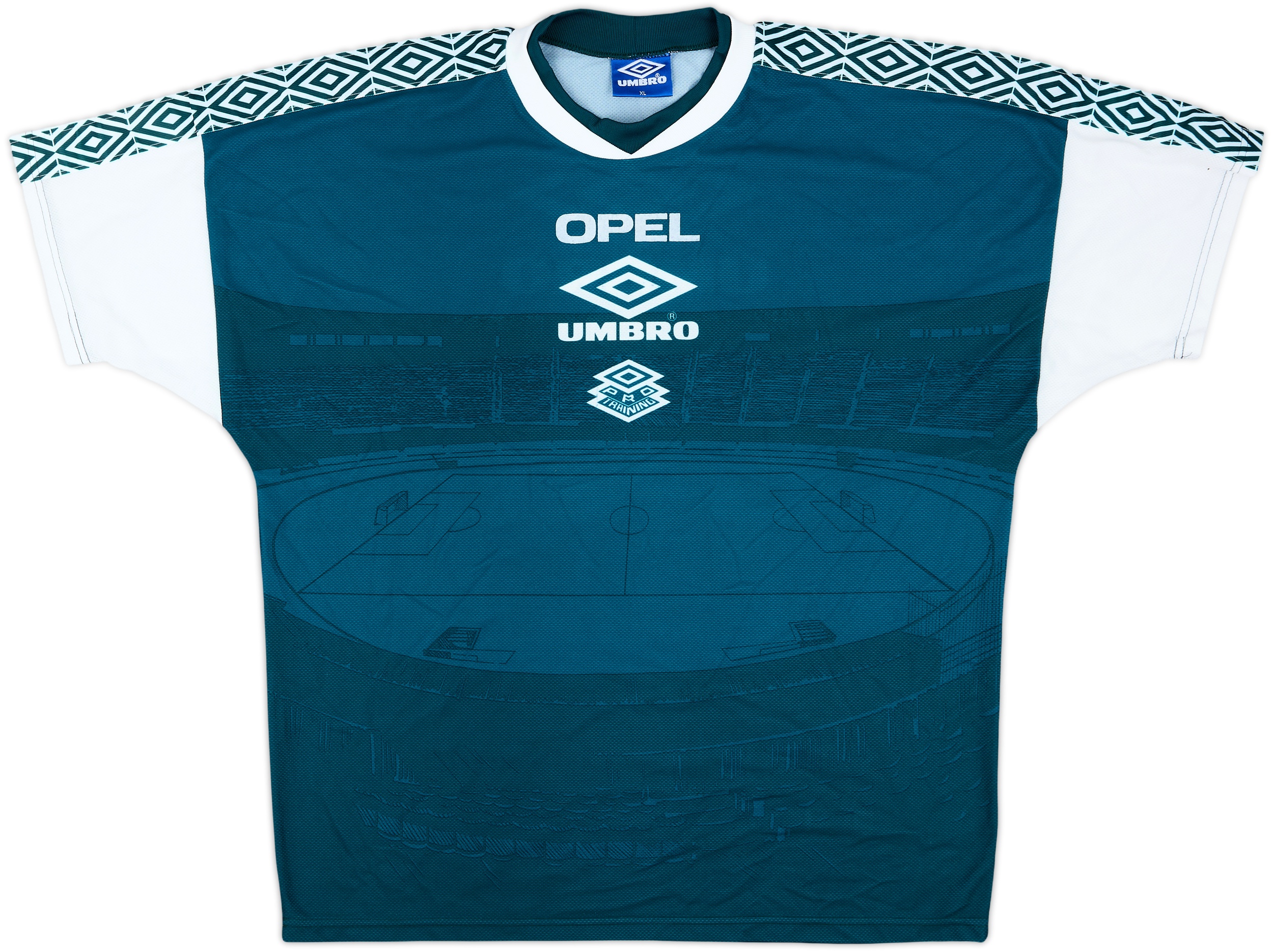 1995-96 Ireland Player Issue Umbro Training Shirt (Daish)