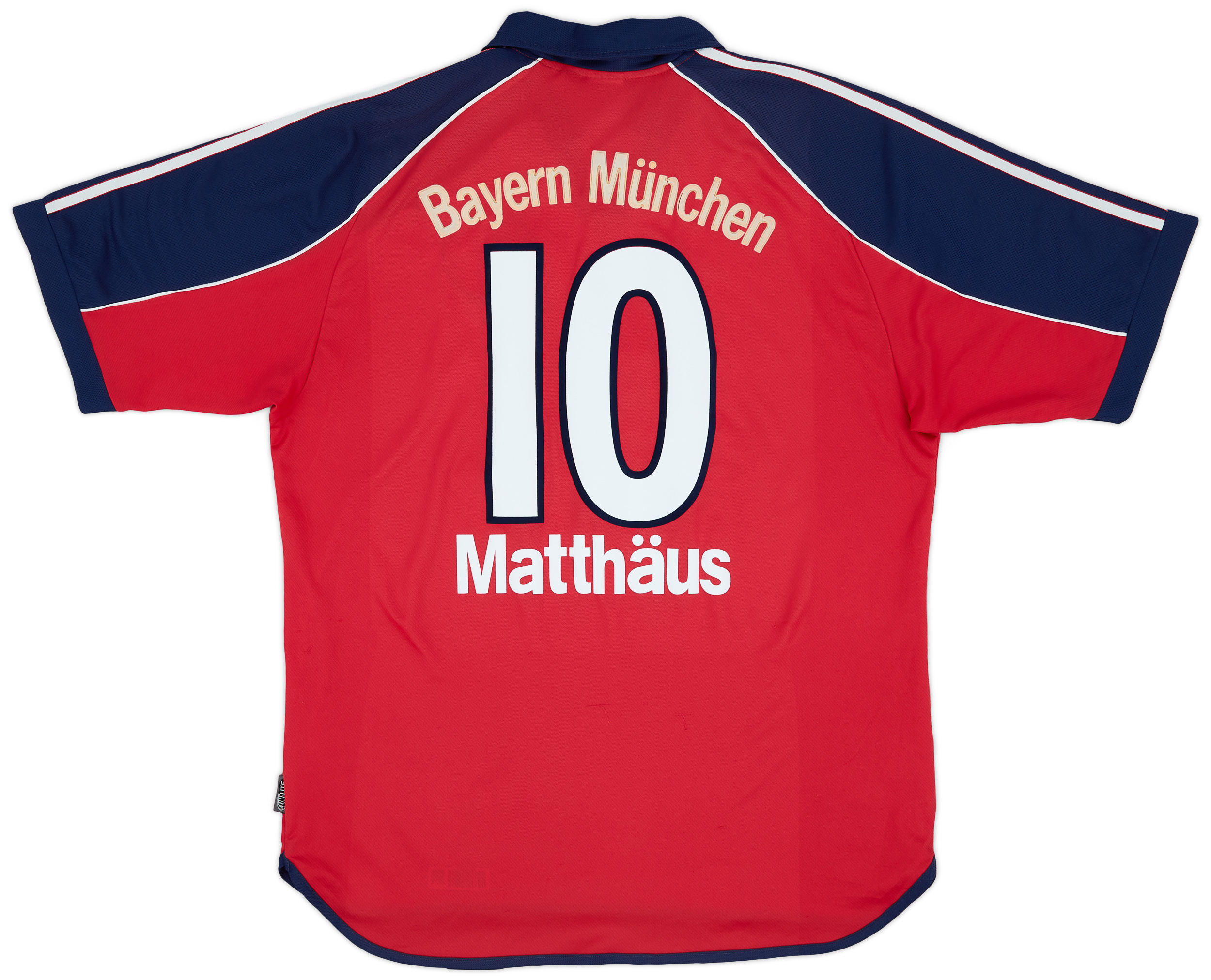 1999-01 Bayern Munich Home Shirt Matthaus #10 - 4/10 - (XL)