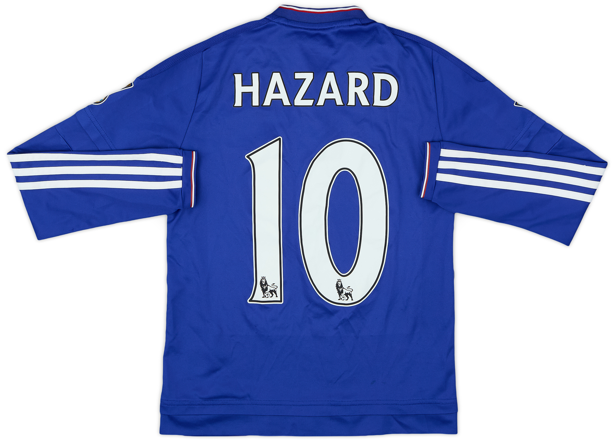 2015-16 Chelsea Home L/S Shirt Hazard #10 - 5/10 - (M.Boys)