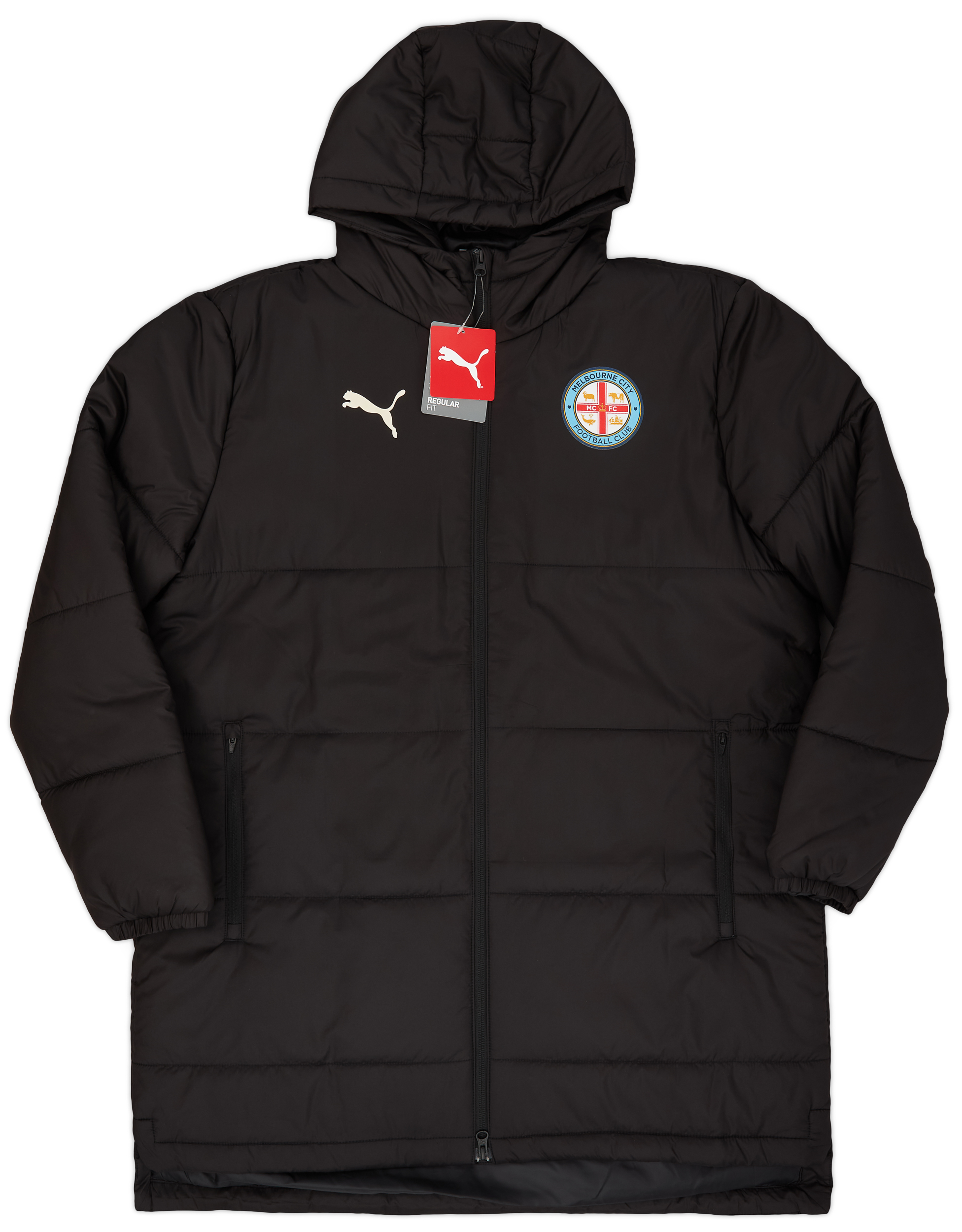 2021-22 Melbourne City Puma Padded Jacket (L)