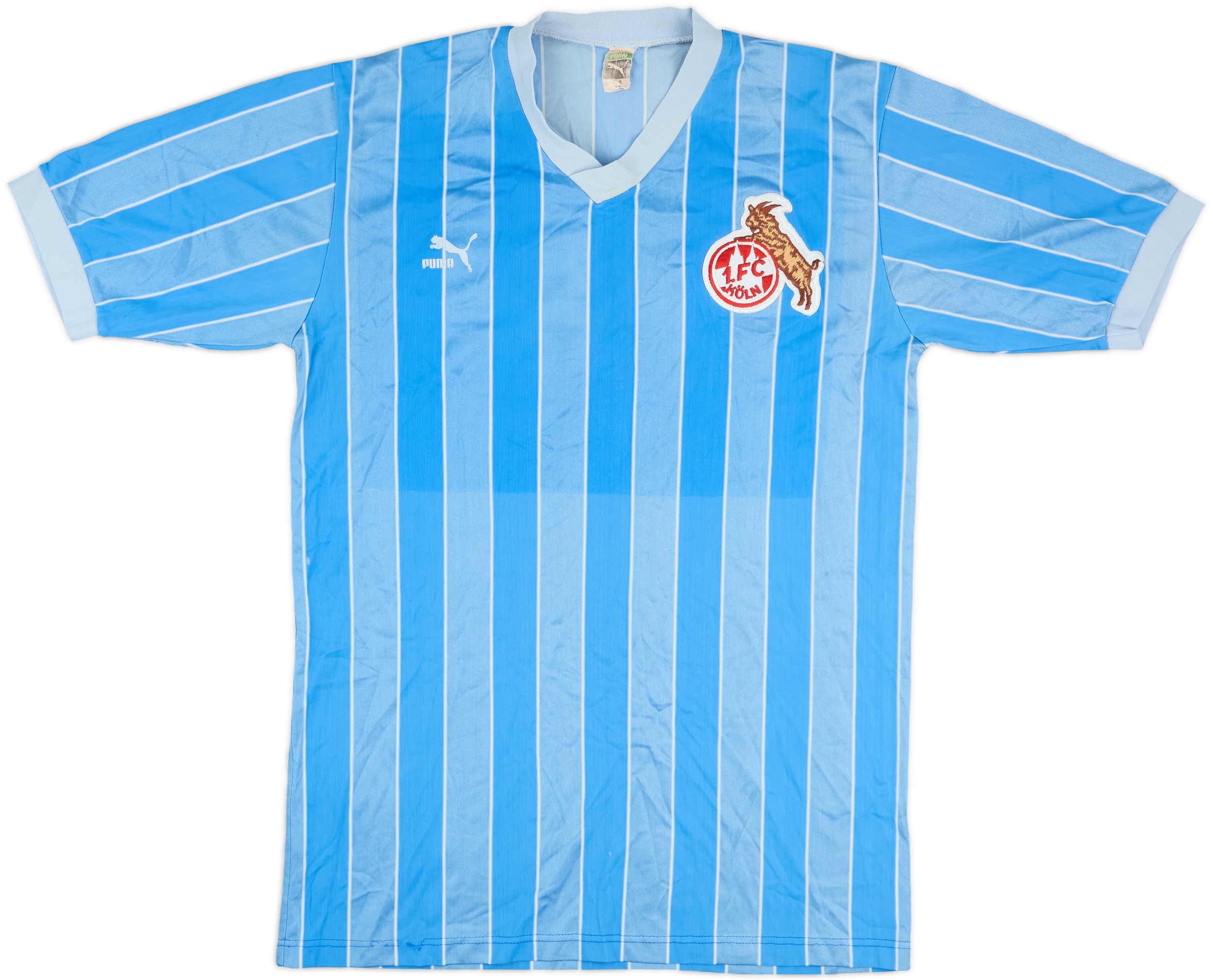 1985-86 FC Koln Match Issue Third Shirt #14