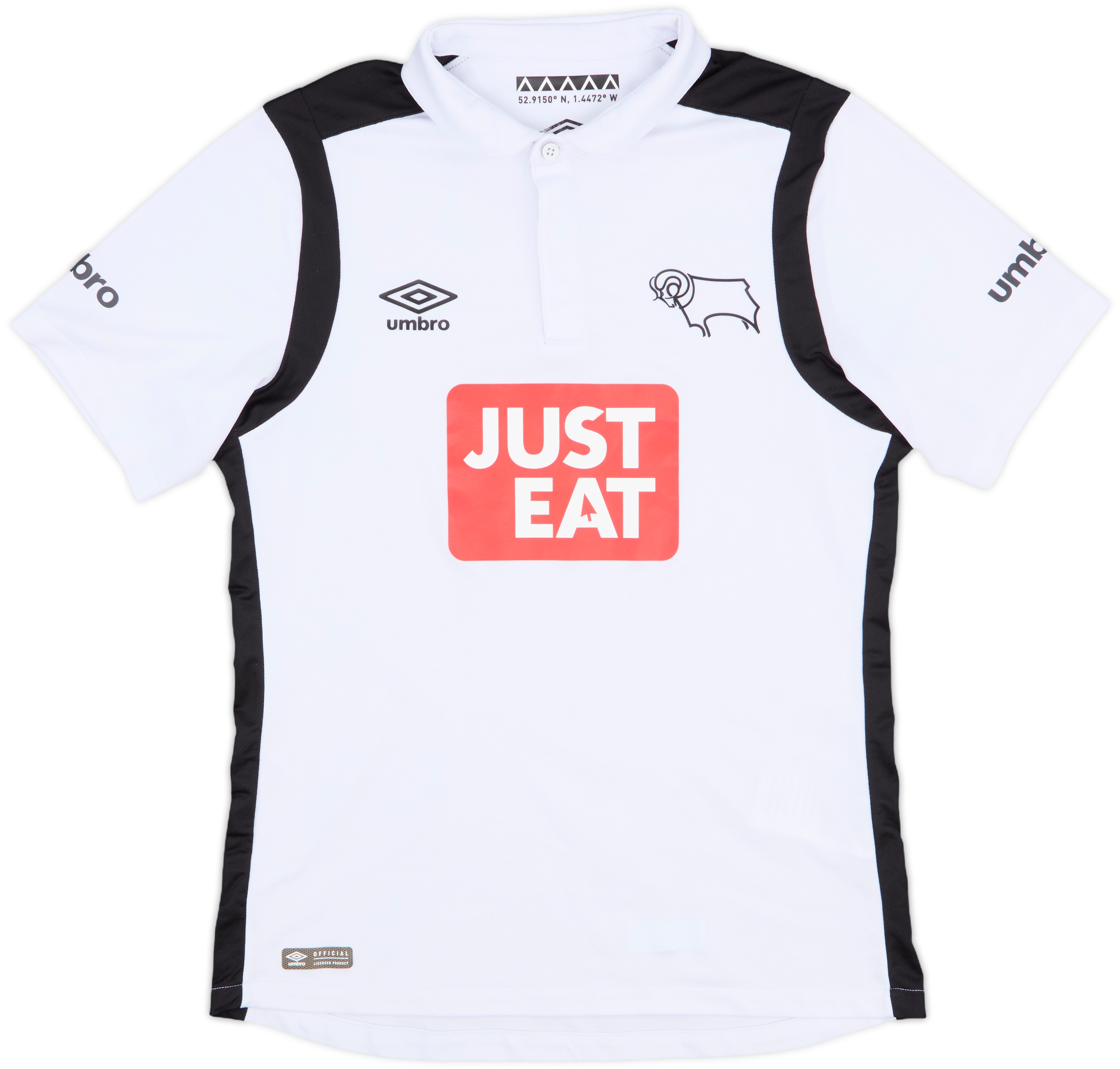 2016-17 Derby County Home Shirt - 8/10 - (S)