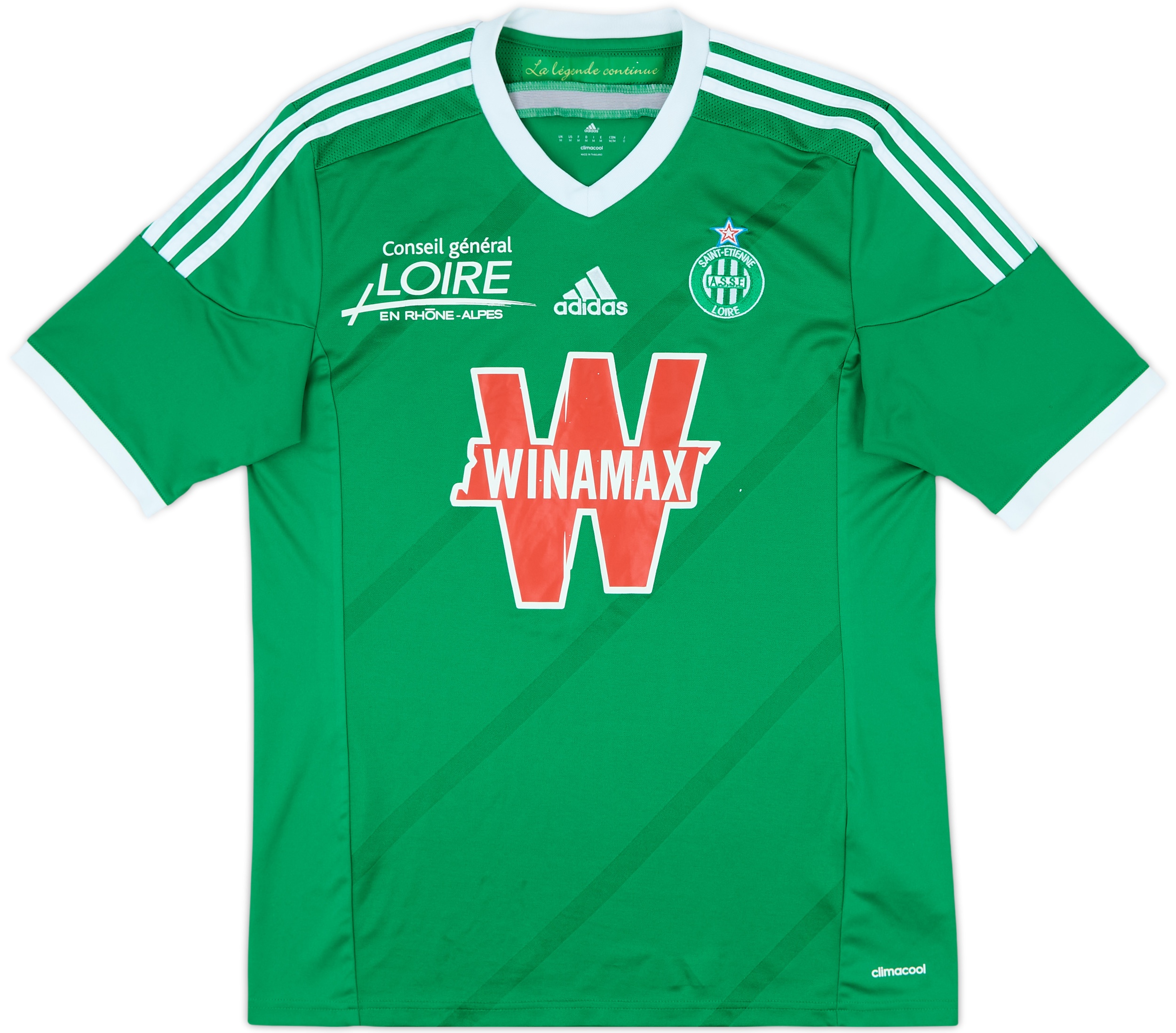 2014-15 St Etienne Home Shirt - 8/10 - (M)