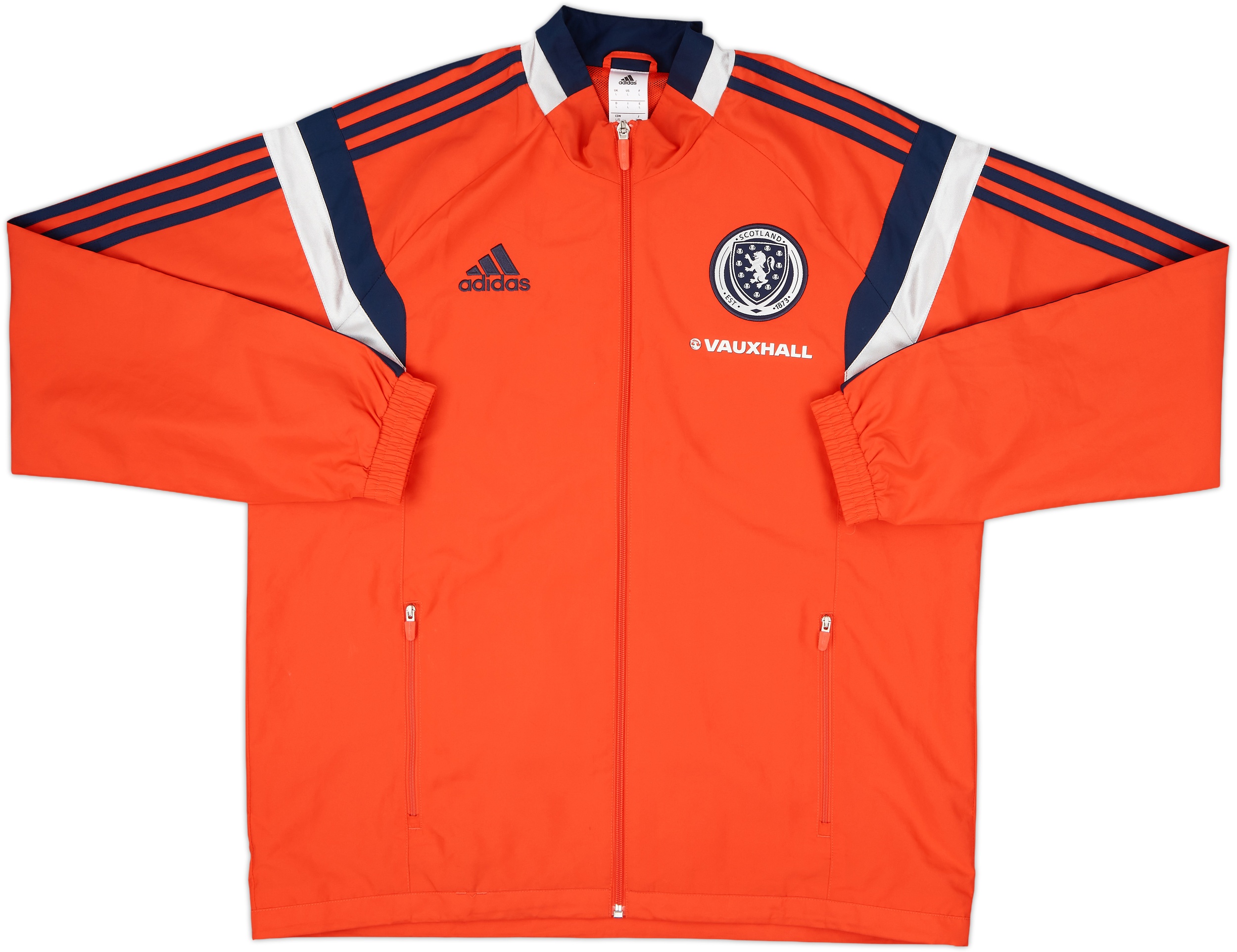 2014-15 Scotland adidas Track Jacket - 8/10 - (L)