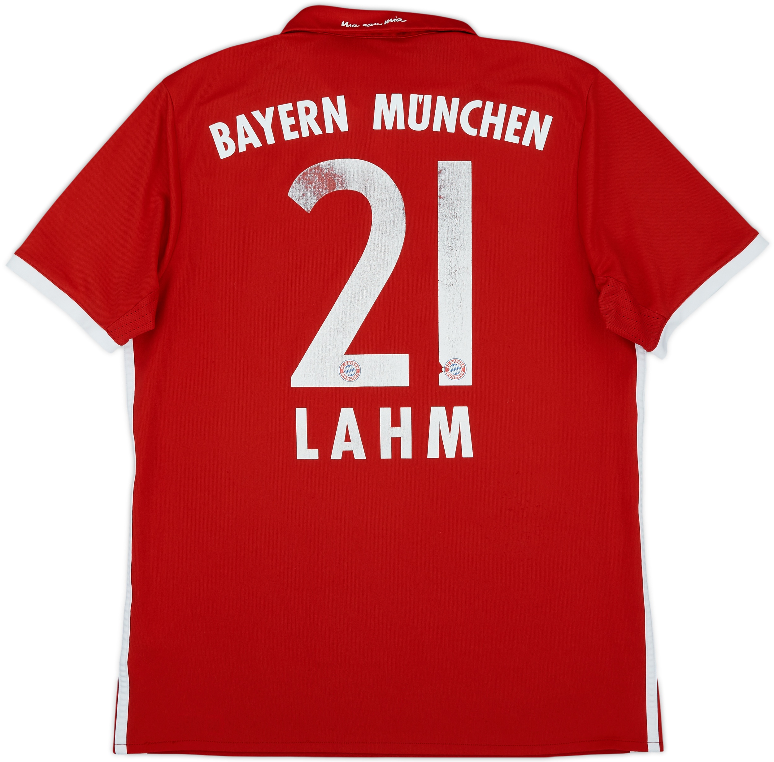 2016-17 Bayern Munich Home Shirt Lahm #21 - 5/10 - (M)