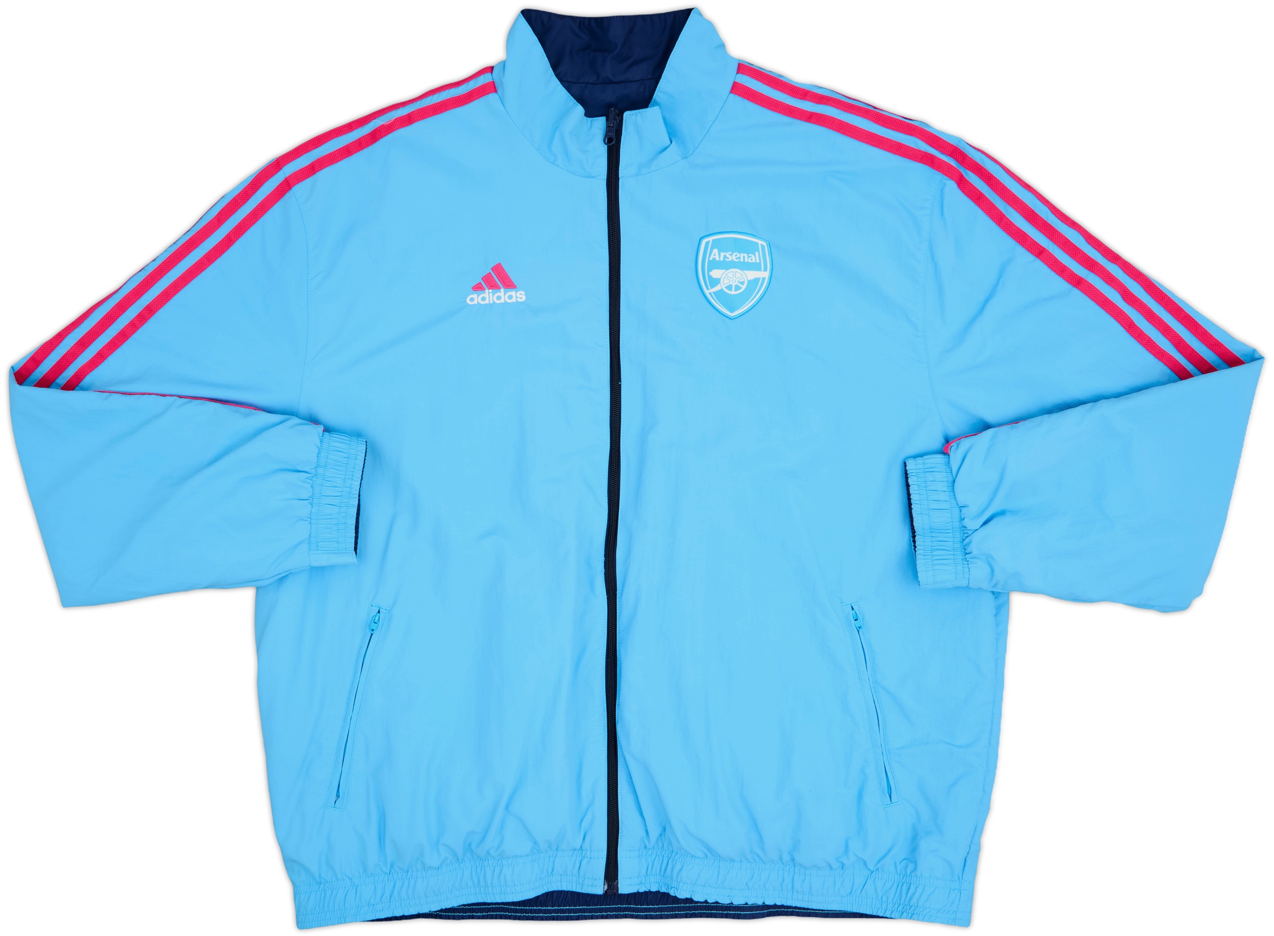 2022-23 Arsenal adidas Reversible Anthem Jacket - 10/10 - (XXL)