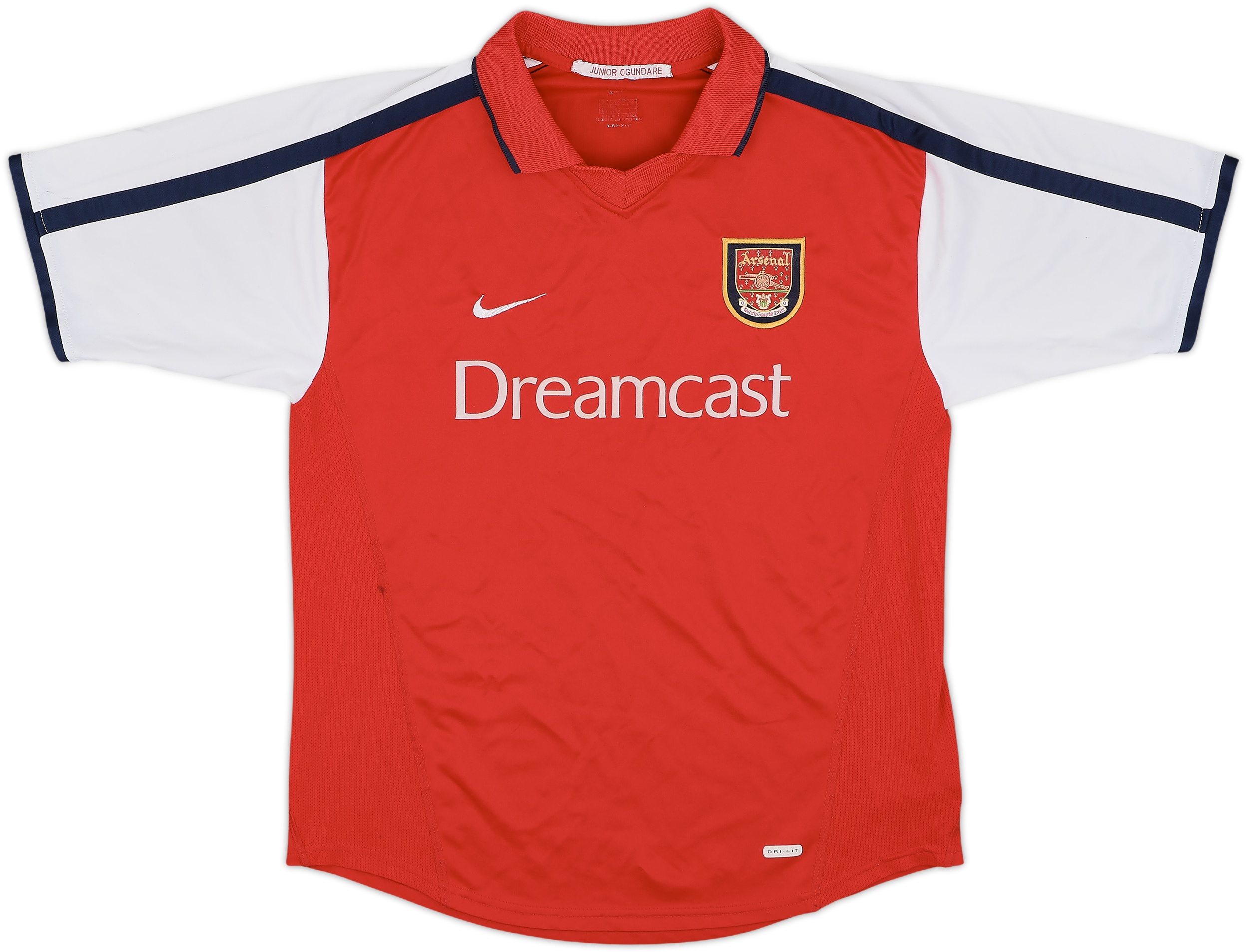 2000-02 Arsenal Home Shirt - 8/10 - (L.Boys)