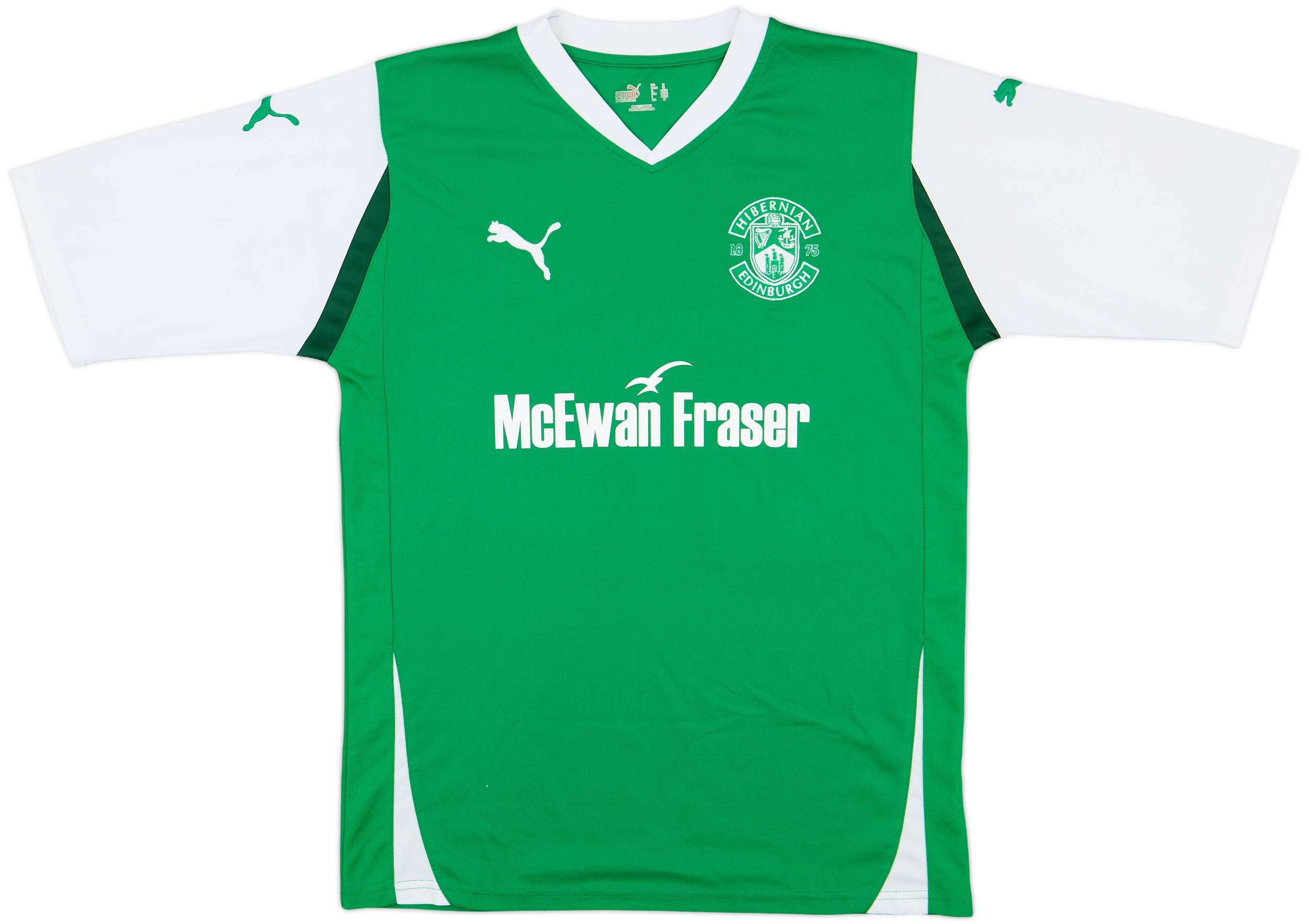 2010-11 Hibernian Home Shirt - 9/10 - (M)